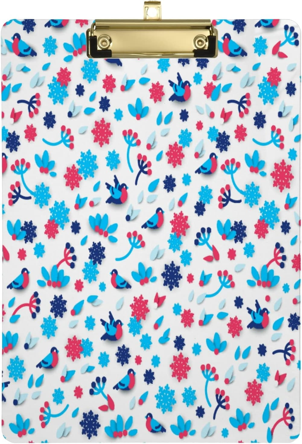 FMSHPON Floral Natural Shapes Clipboard Hardboard Wood Nursing Clip ...