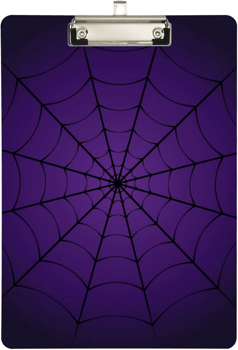 FMSHPON Halloween Spiders Web Purple Clipboard Hardboard Wood Nursing ...