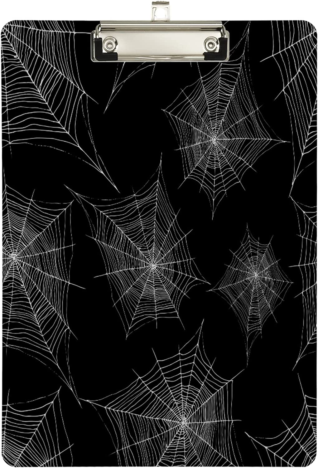 FMSHPON Lifelike Spider Web Halloween Clipboard Hardboard Wood Nursing ...