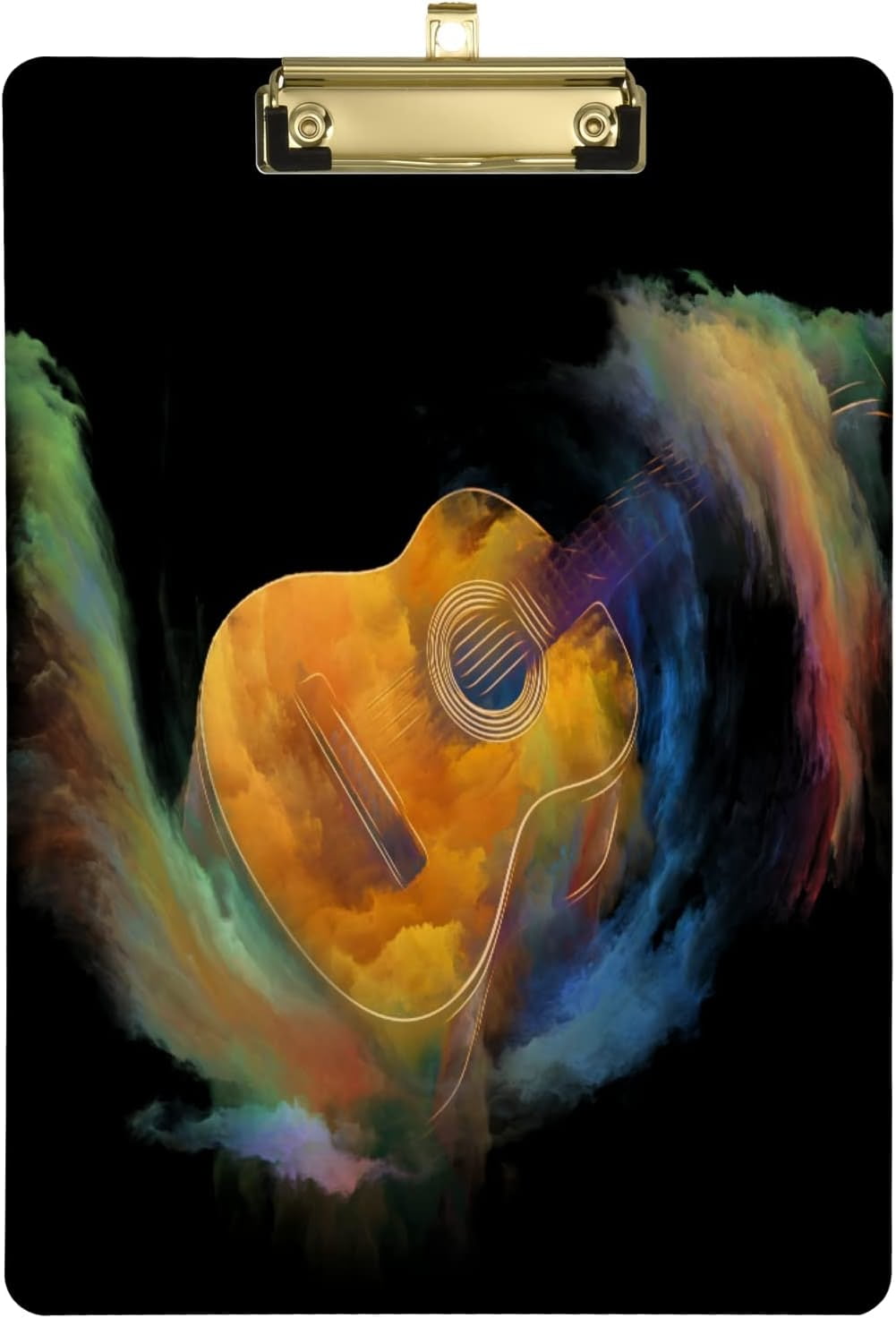 FMSHPON Music Guitar Modern Clipboard Hardboard Wood Nursing Clip Board ...