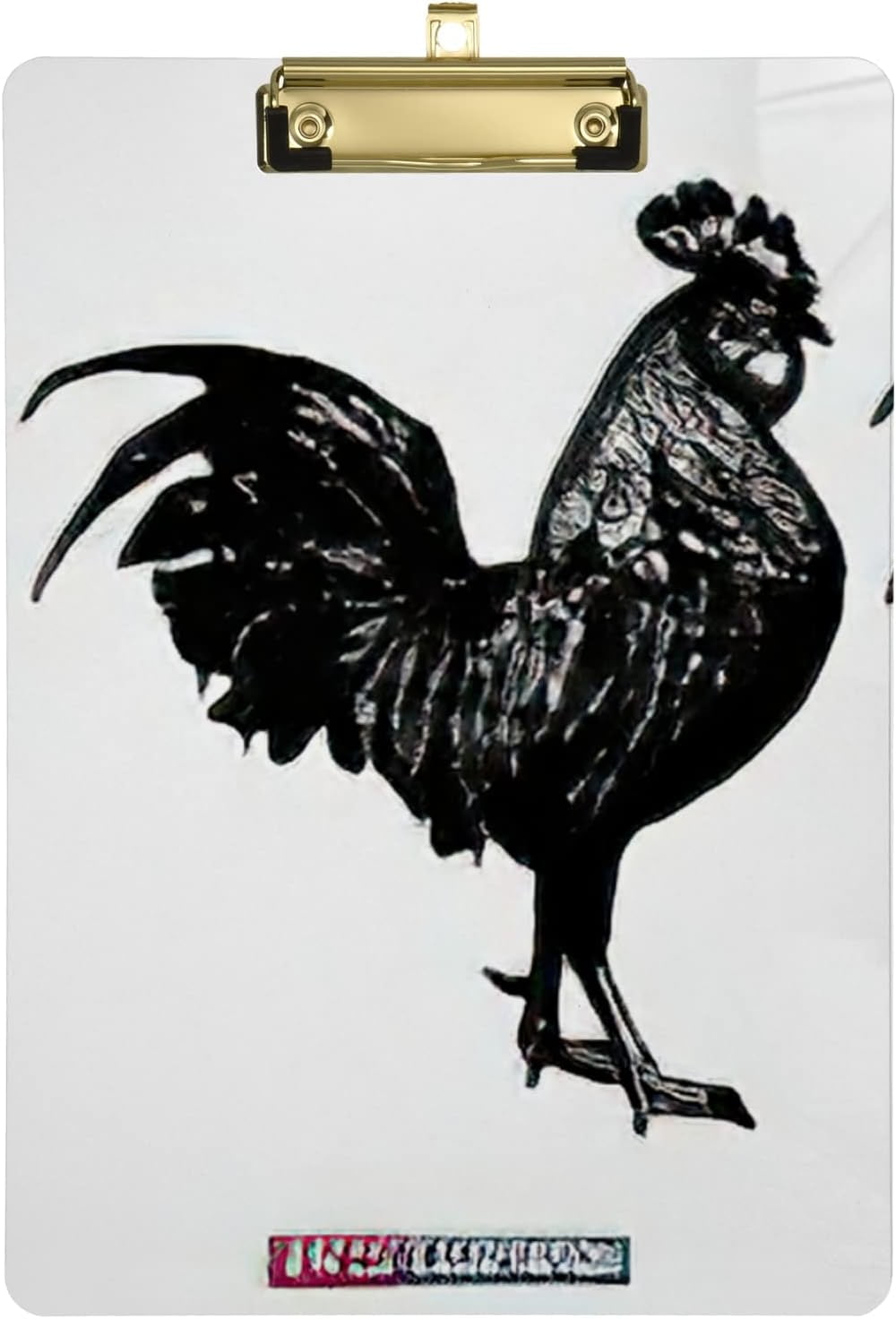 FMSHPON Rooster Farmhouse Clipboard Hardboard Wood Nursing Clip Board ...