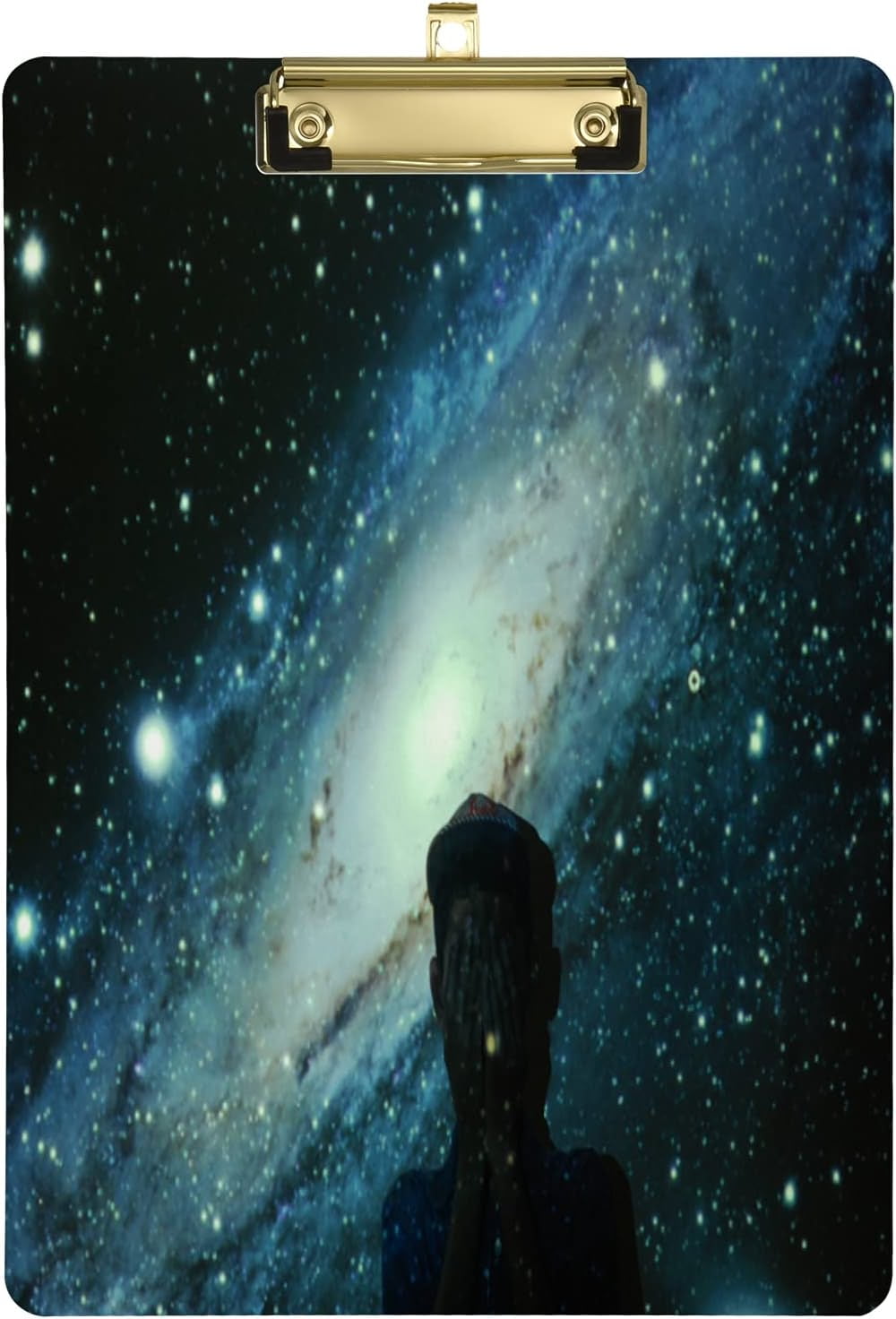 FMSHPON Space Clipboard Hardboard Wood Nursing Clip Board and Pull for ...