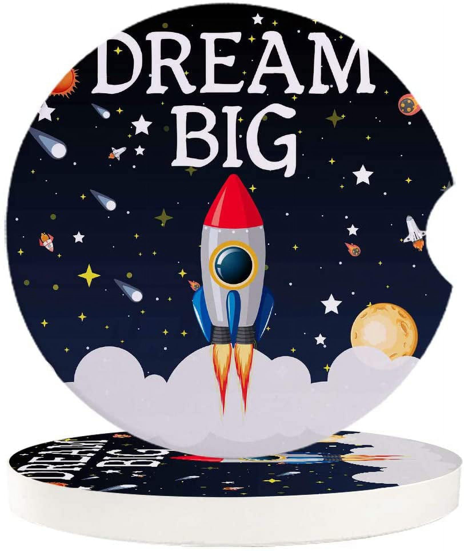 FMSHPON Space Universe Stars Rocket Launch Smoke Dream Big Set of 6 Car ...