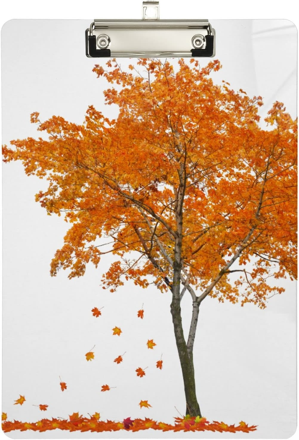 FMSHPON Thanksgiving Golden Tree Fall Leaves Clipboard Hardboard Wood ...