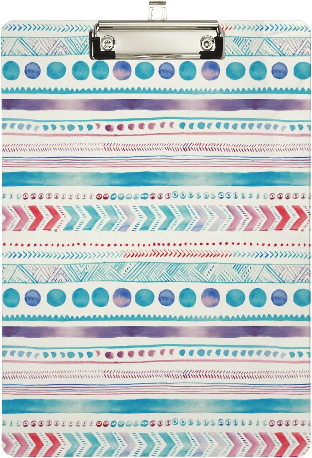 FMSHPON Tribal Print Clipboard Hardboard Wood Nursing Clip Board and ...