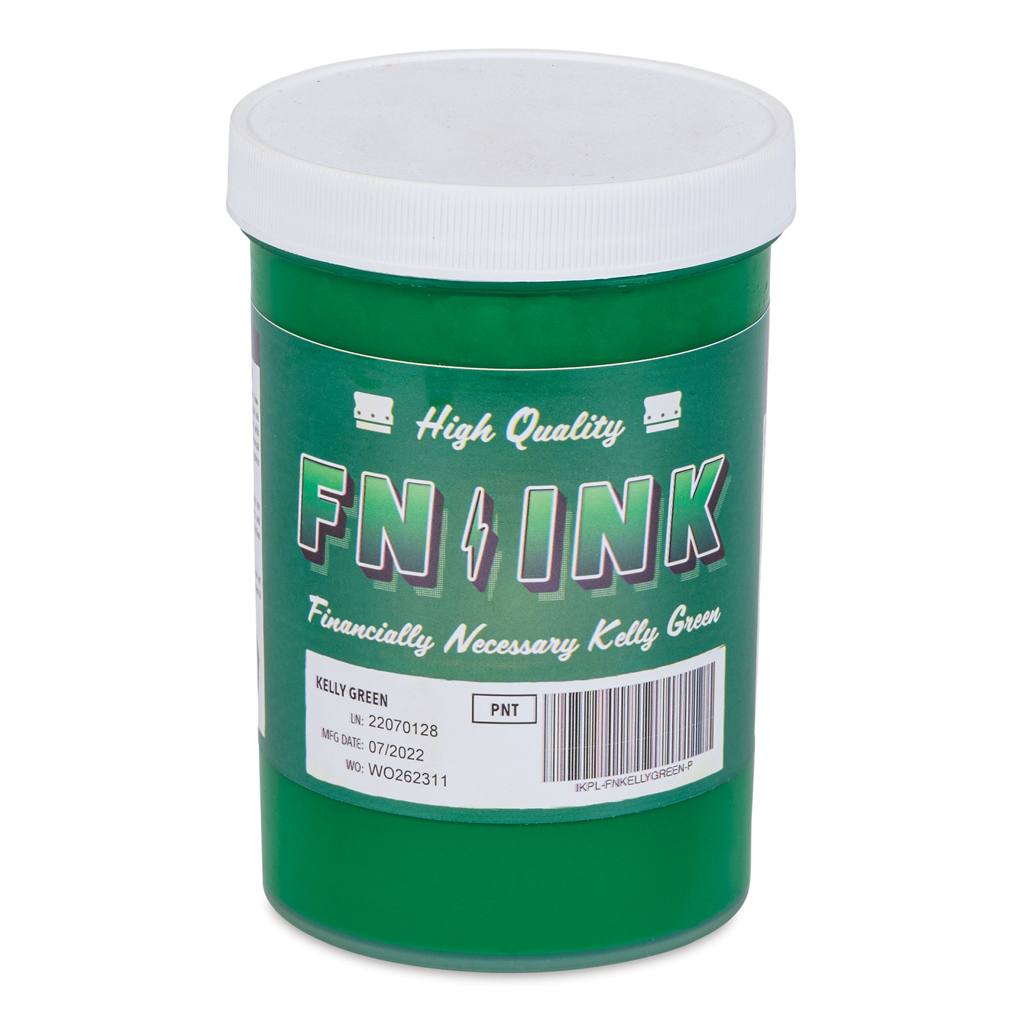 FN Ink Plastisol Screen Printing Ink - Kelly Green, Pint - Walmart.com