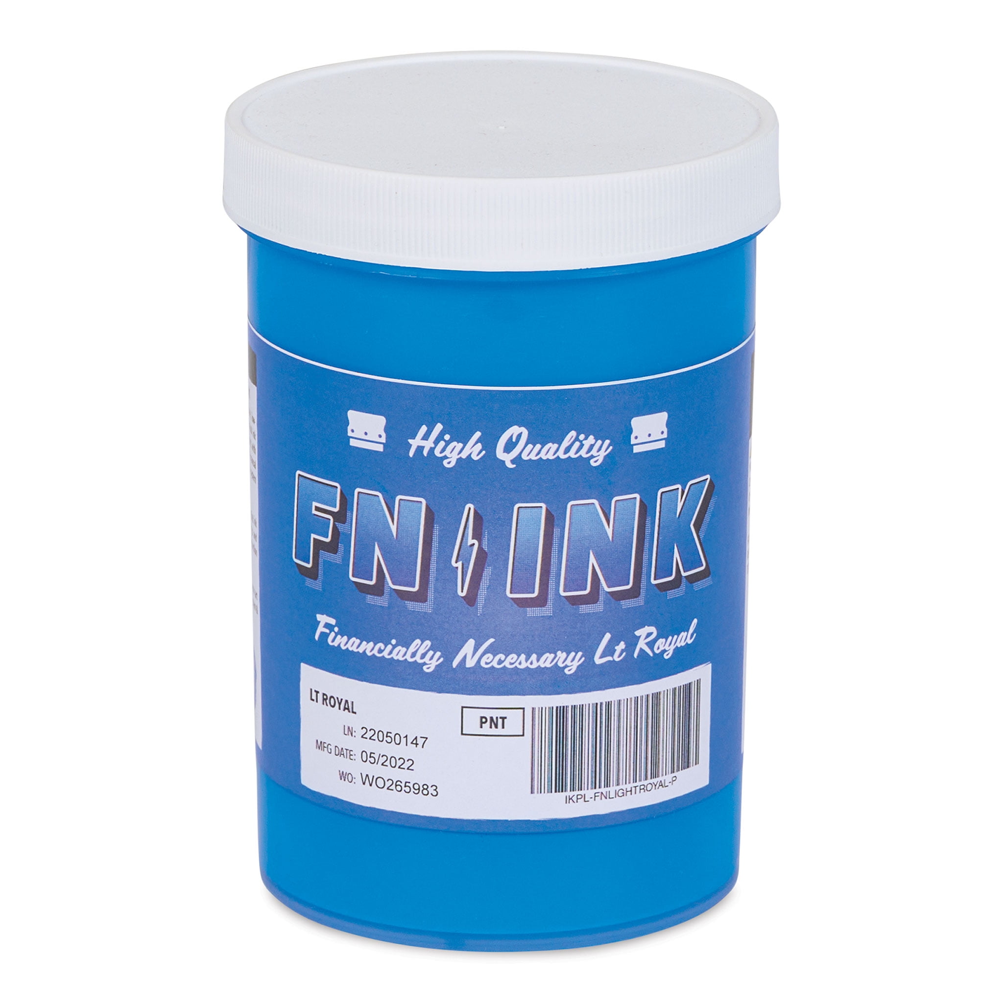 FN Ink Plastisol Screen Printing Ink - Light Royal Blue, Pint - Walmart.com