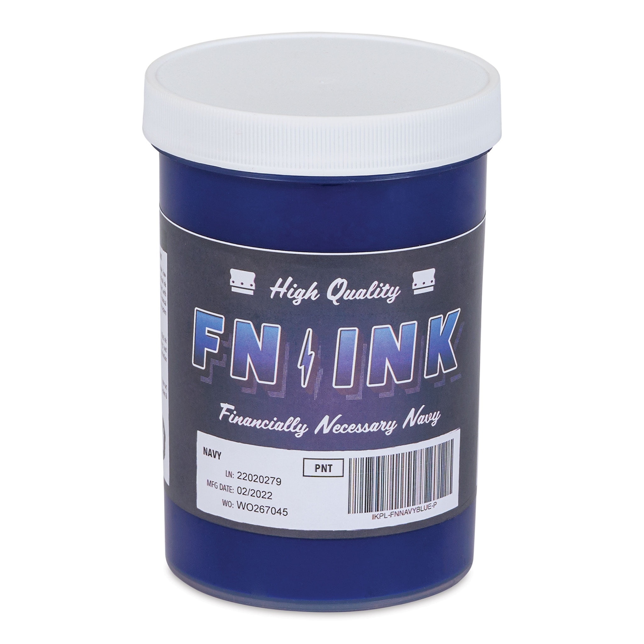 FN Ink Plastisol Screen Printing Ink - Navy, Pint - Walmart Business ...