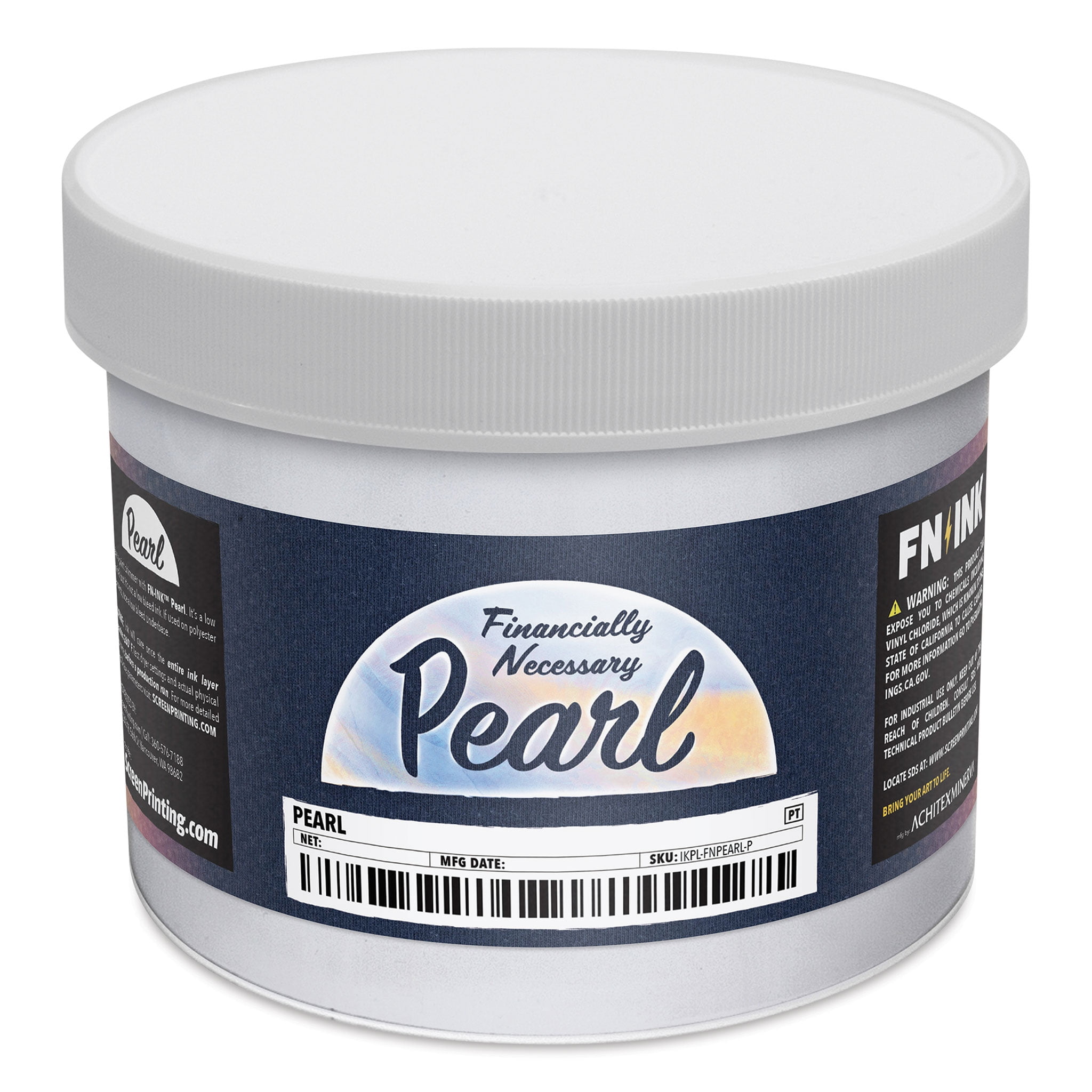 FN Ink Plastisol Screen Printing Ink - Pearlescence, Quart - Walmart.com