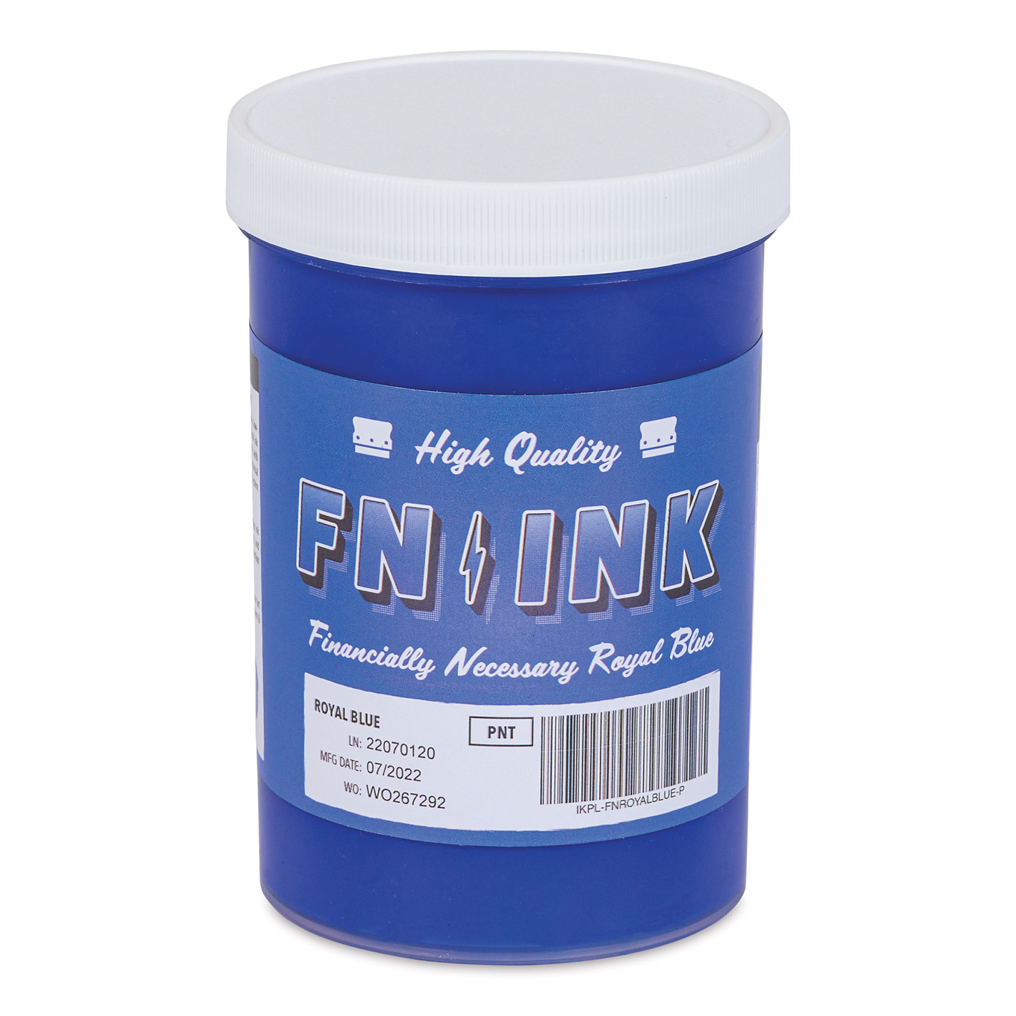 FN Ink Plastisol Screen Printing Ink - Royal Blue, Pint - Walmart.com