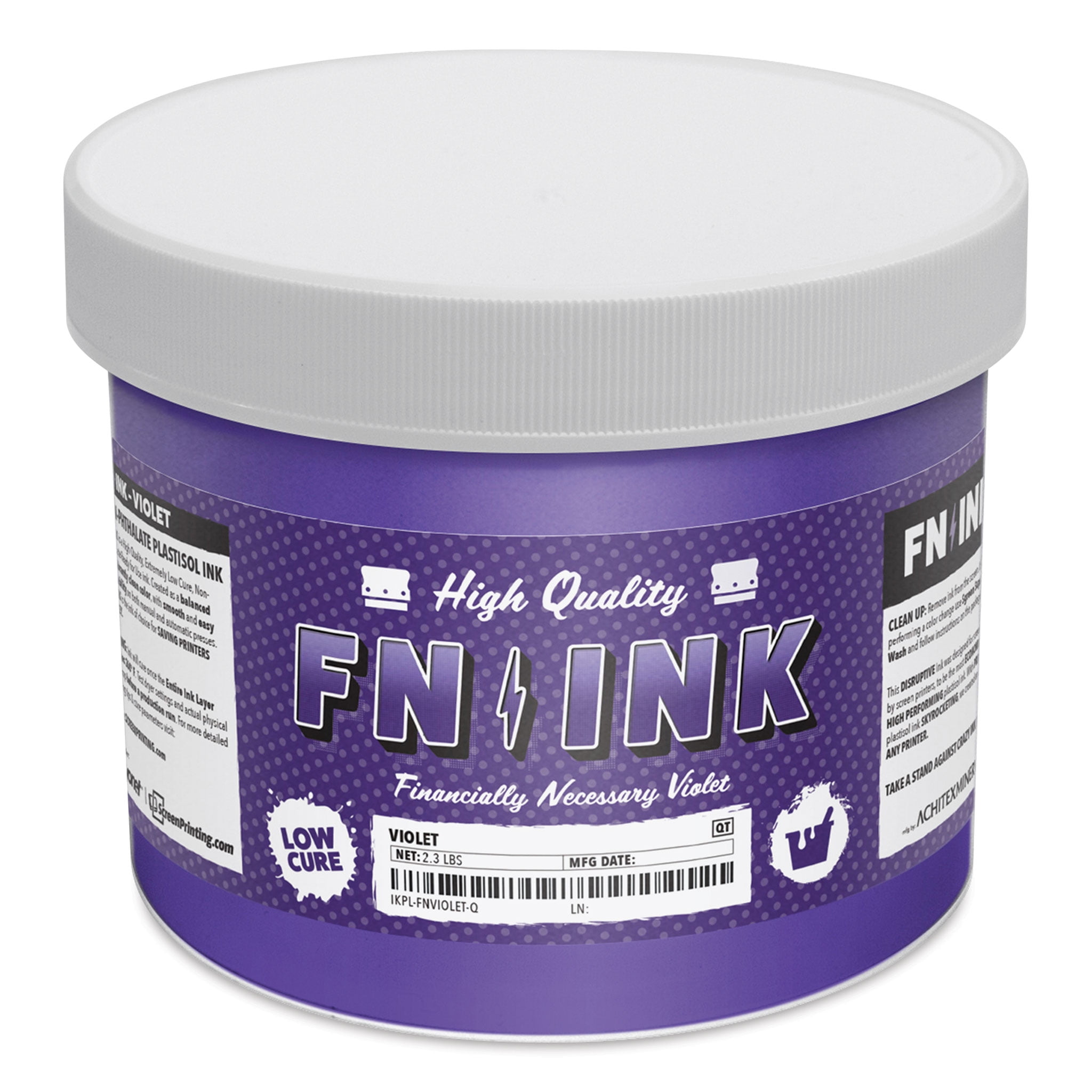 FN Ink Plastisol Screen Printing Ink - Violet, Quart - Walmart.com