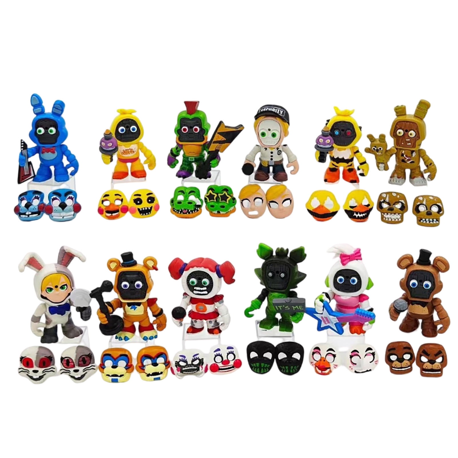 FNAF Action Figures, Set of 12 PCS - Five Nights at Freddy's Action ...
