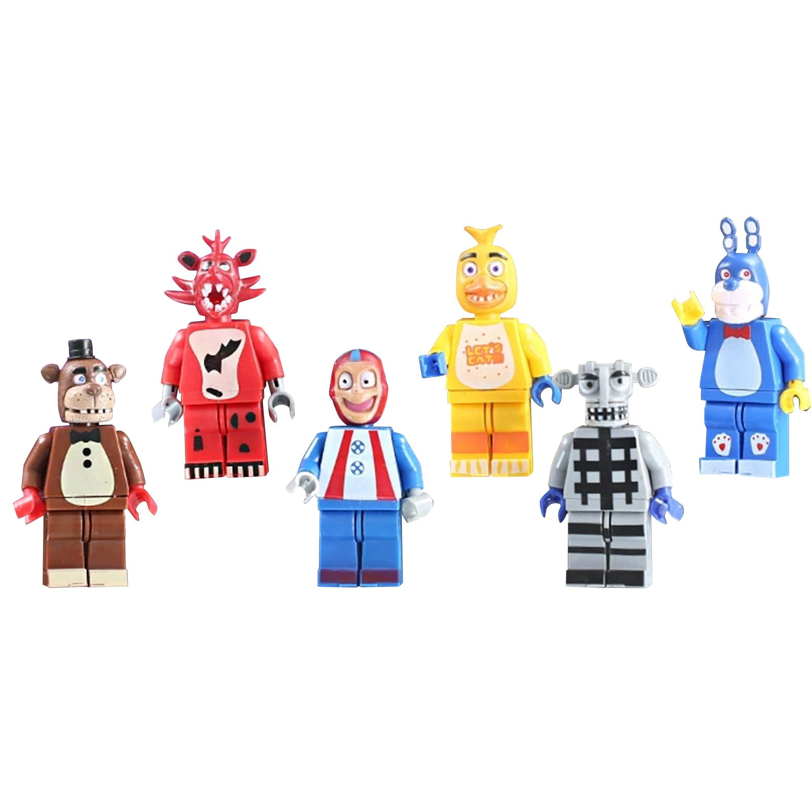 FNAF Action Figures, Set of 6 PCS - Five Nights at Freddy's Action ...