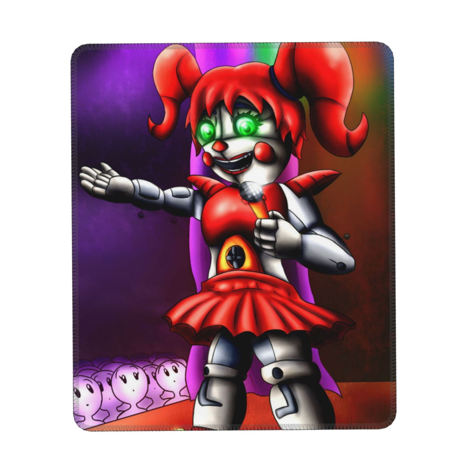 FNAF Circus Baby Five Nights at Freddy's Mouse Pad Non-Slip Rubber Base ...