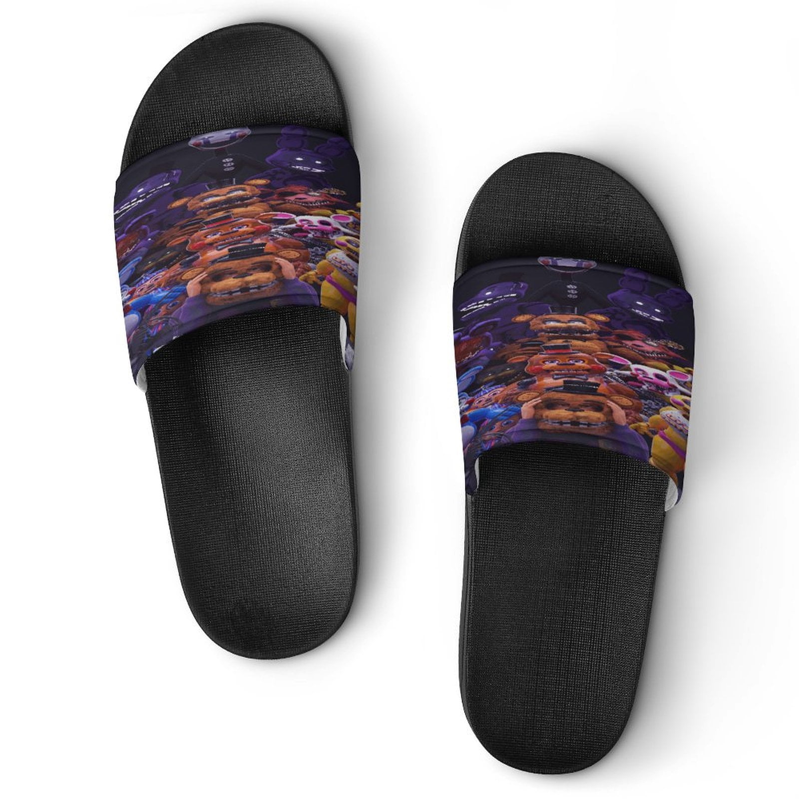 FNAF Five Night At Freddy Sandals for Women Men Casual Anti-Slip Slides ...