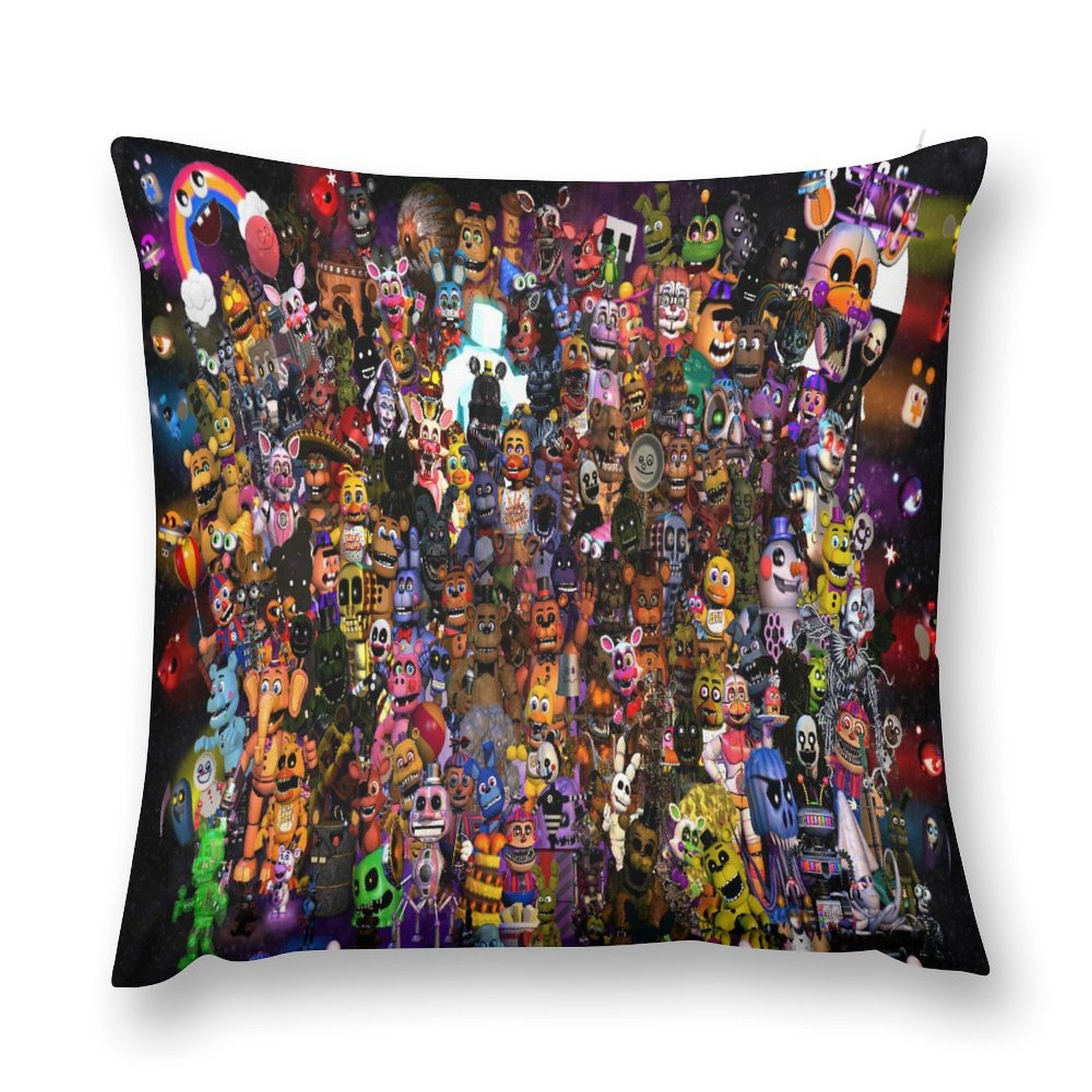 FNAF Five Night At Freddy Throw Pillow Covers for Couch Sofa Cartoon ...