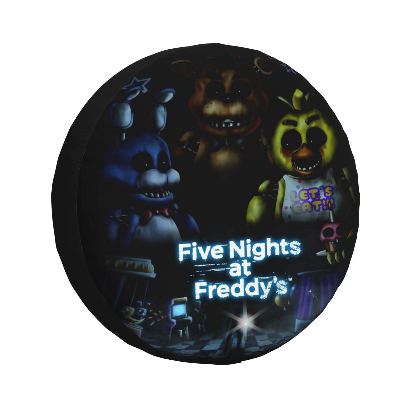 FNAF Five Night At Freddy Spare Tire Cover Waterproof Dust-Proof Tire ...