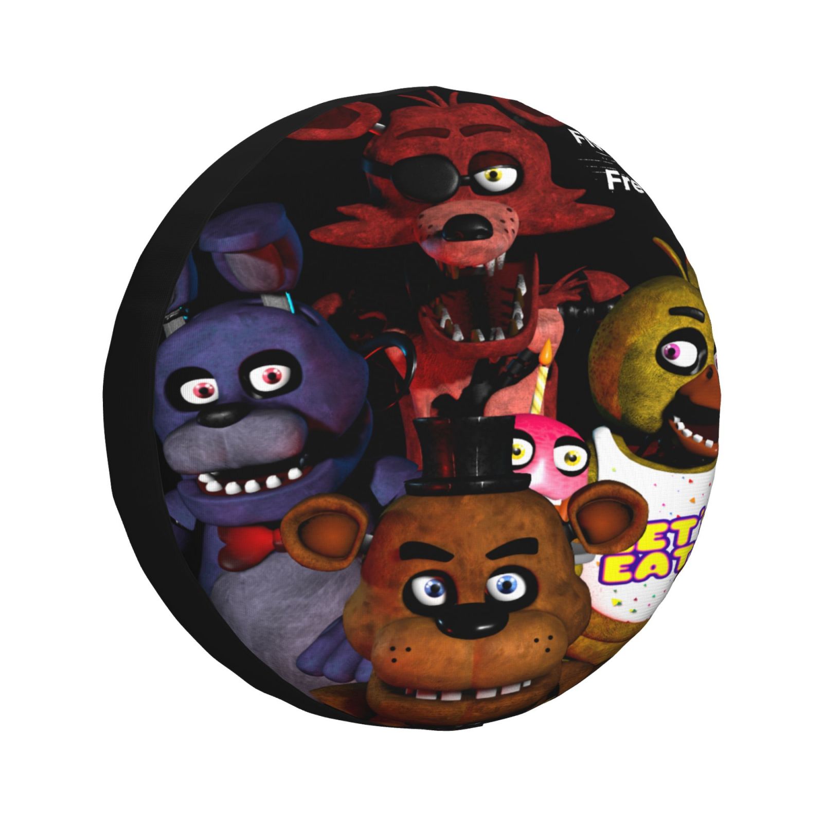 FNAF Five Night At Freddy Spare Tire Cover Waterproof Dust-Proof Tire ...