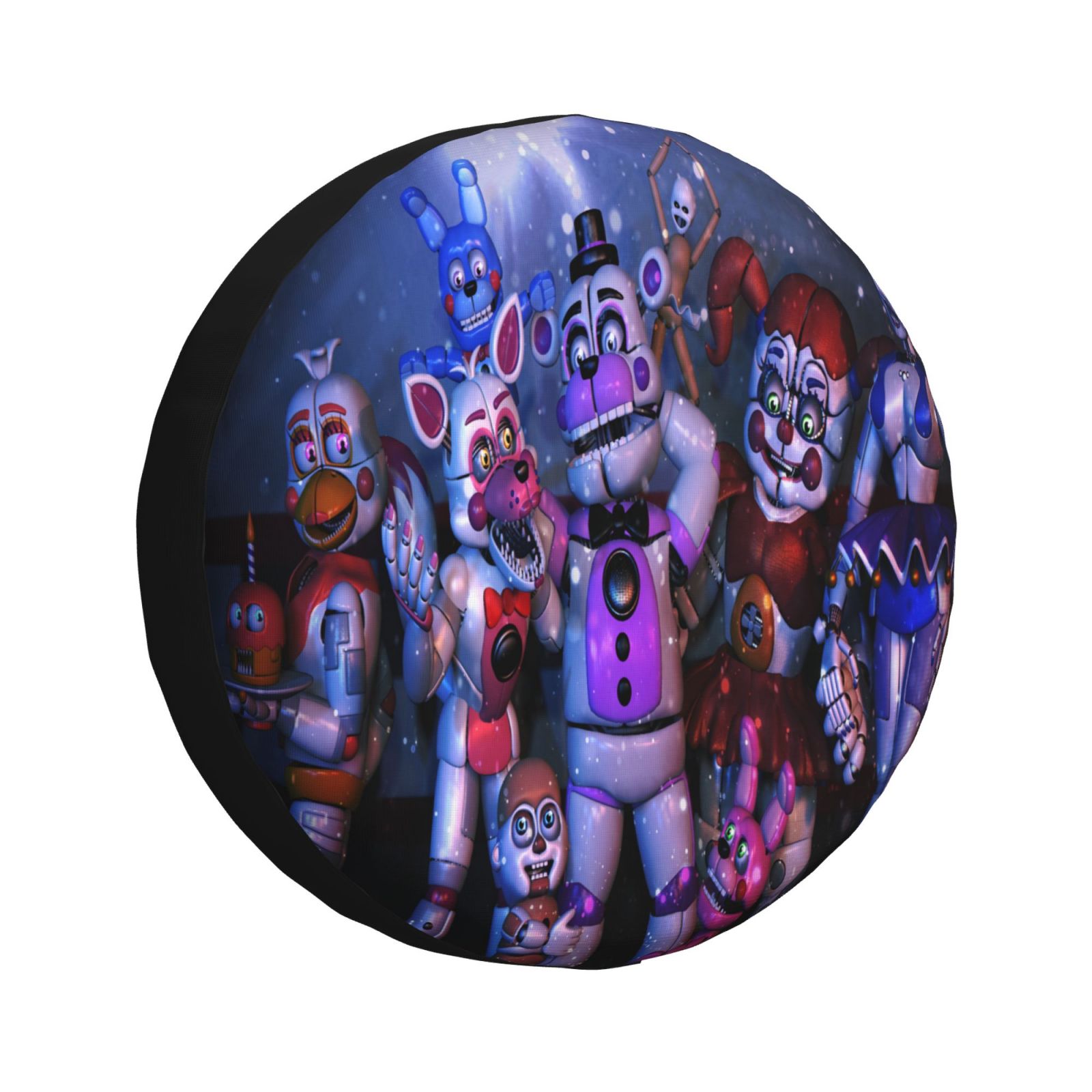 FNAF Five Night At Freddy Spare Tire Cover Waterproof Dust-Proof Tire ...