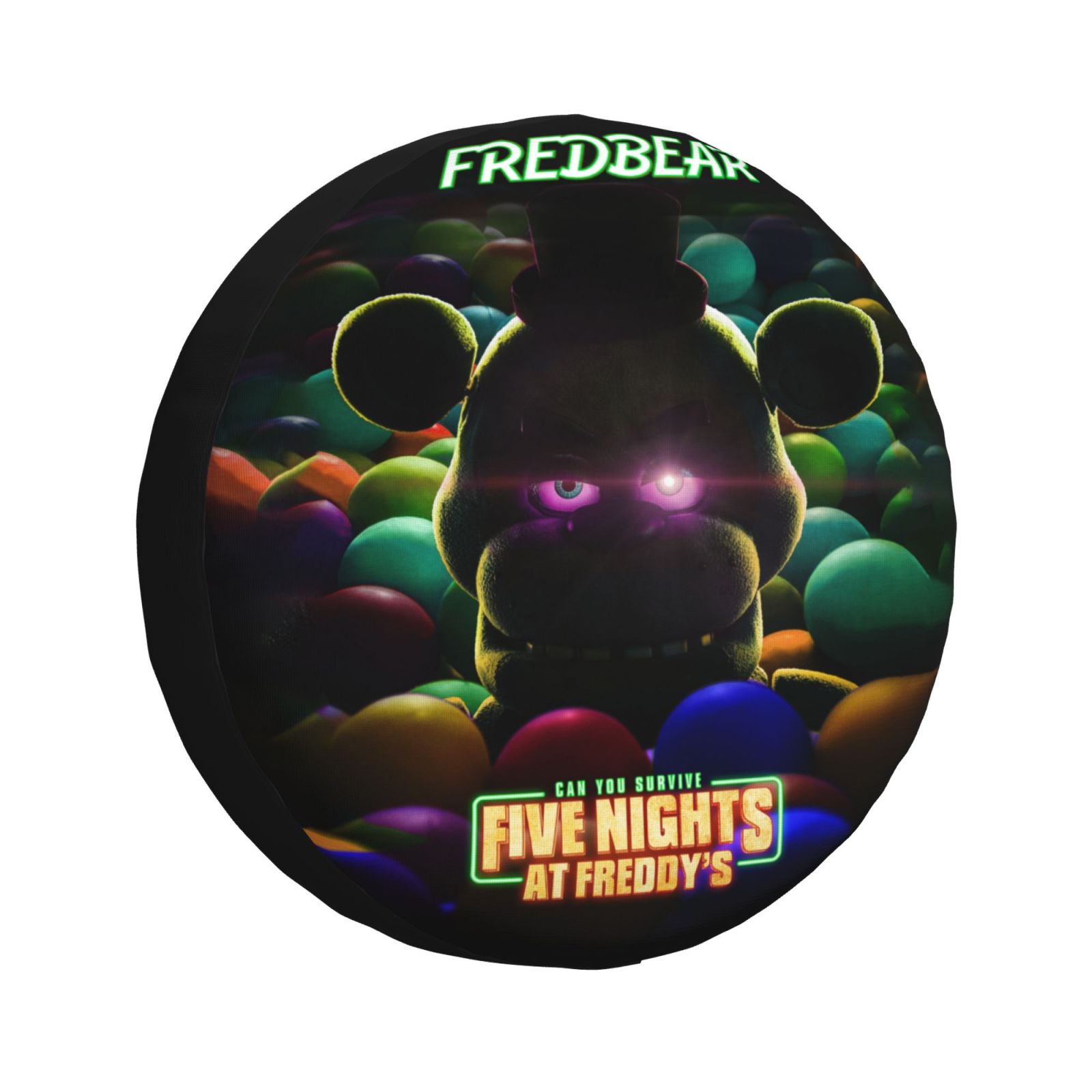 FNAF Five Night At Freddy Spare Tire Cover Waterproof Dust-Proof Tire ...