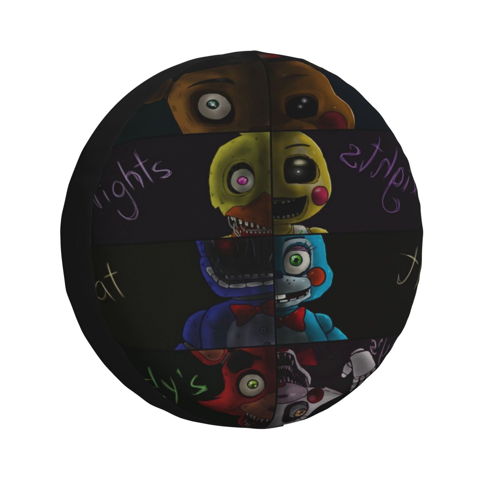 FNAF Five Night At Freddy Spare Tire Cover Waterproof Dust-Proof Tire ...