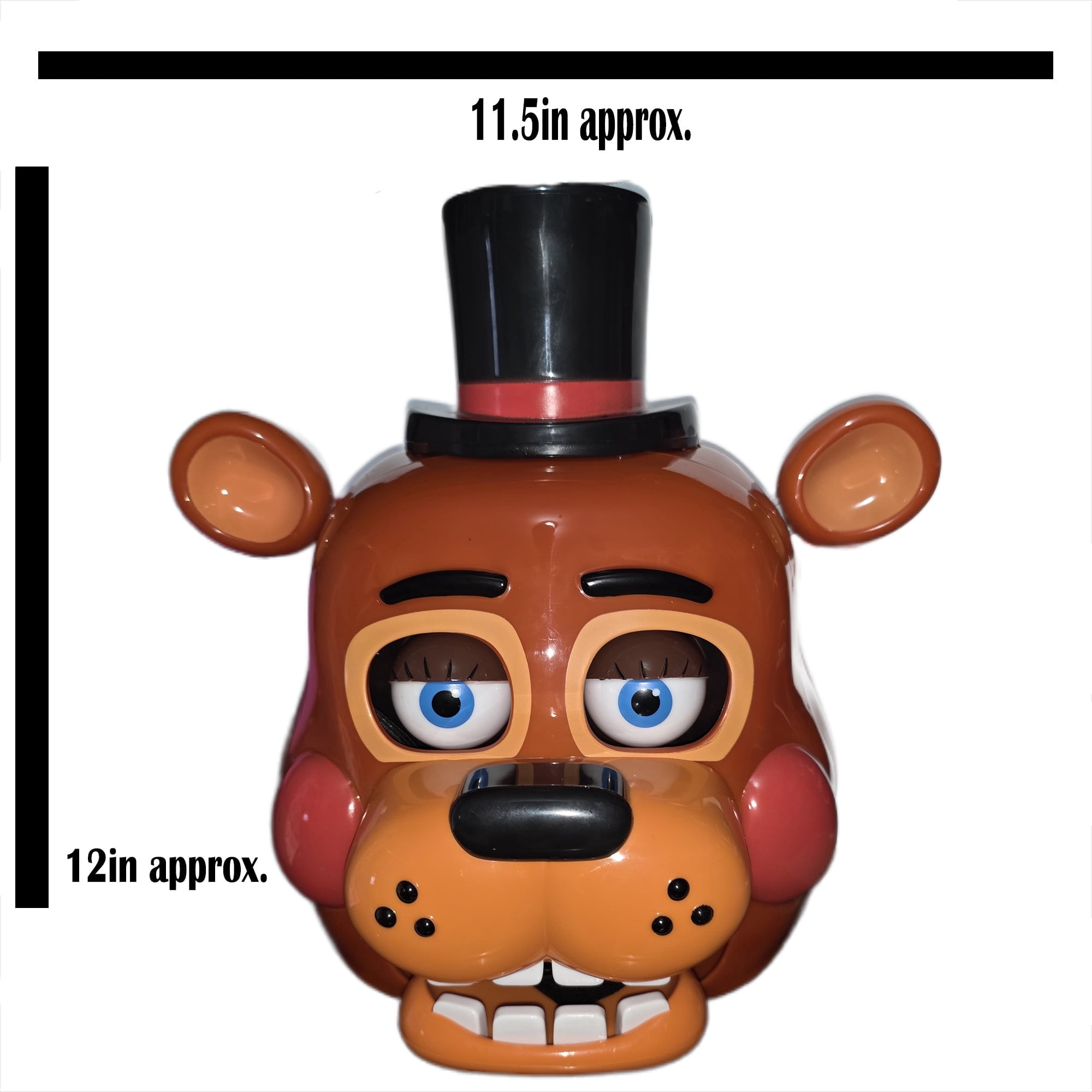 FNAF Five Nights at Freddy's Freddy Fazbear Head popcorn bucket (US ...