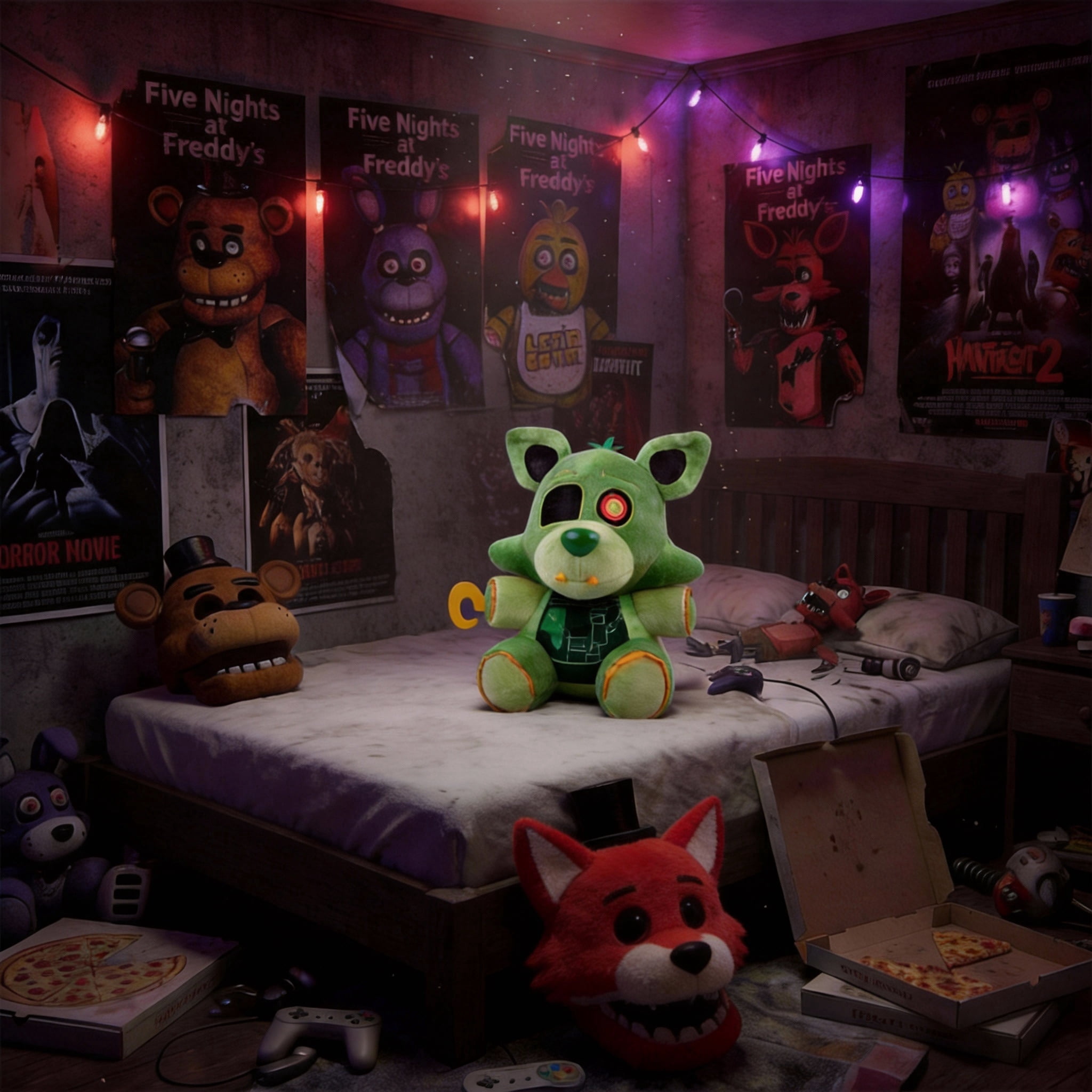 FNAF-Inspired Party Plush - Character Stuffed Animals with Decor for ...