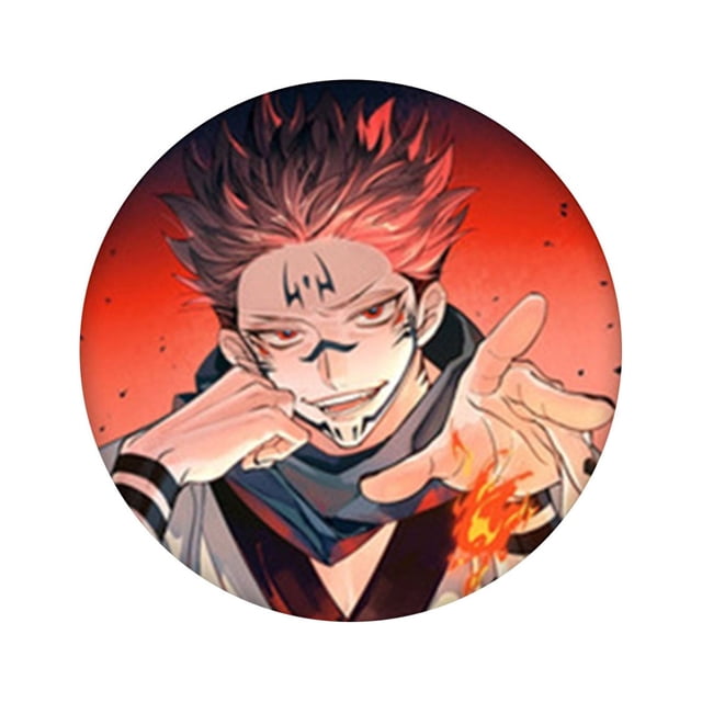 FNAF Jujutsu Kaisen Spell Fighting Animation Peripheral Badge Two ...