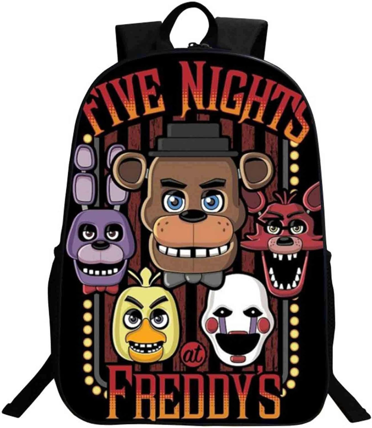 FNAF School Bag FNAF Elementary School Backpack 3D Print Cartoon ...