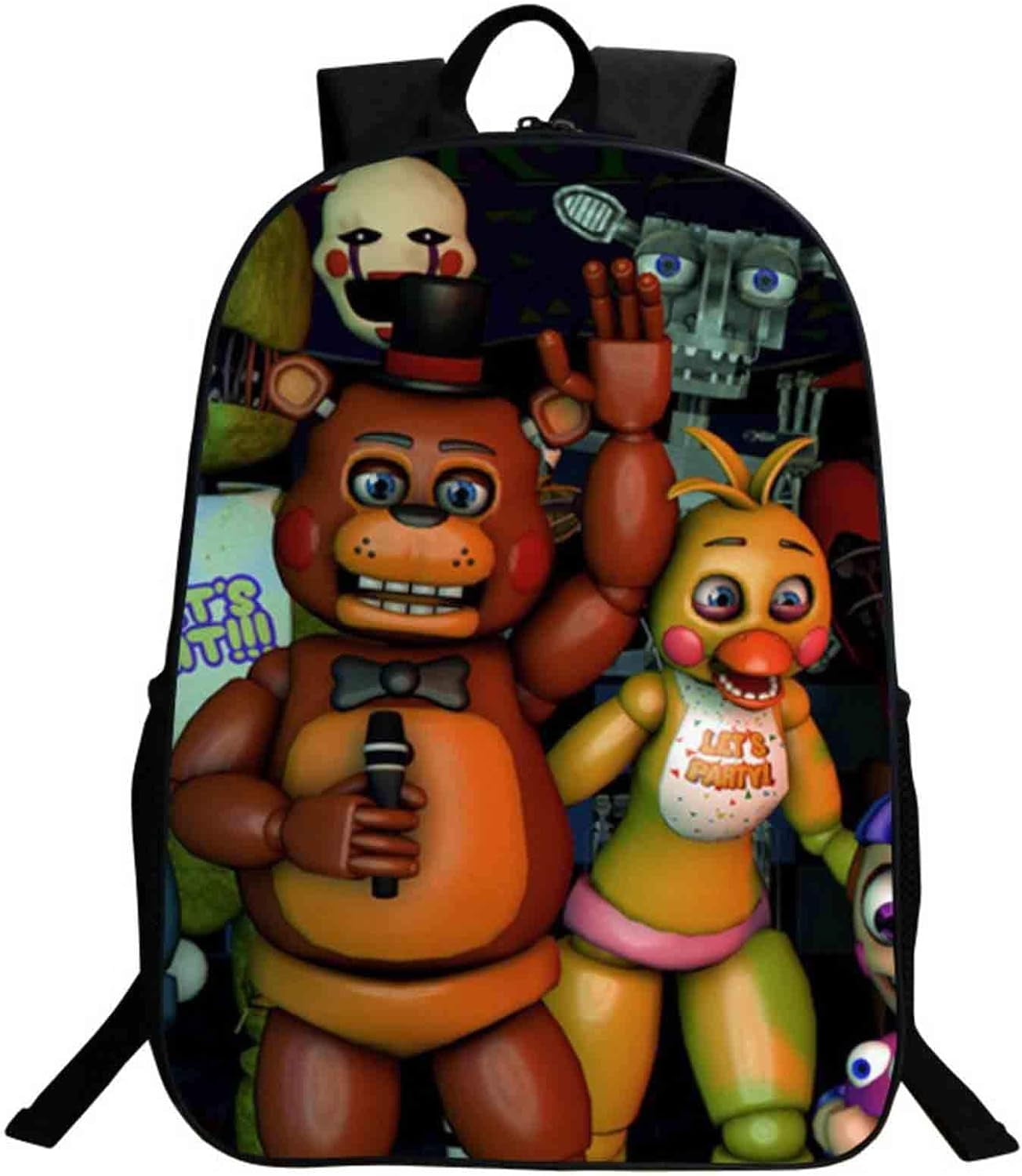 FNAF School Bag FNAF Elementary School Backpack 3D Print Cartoon ...