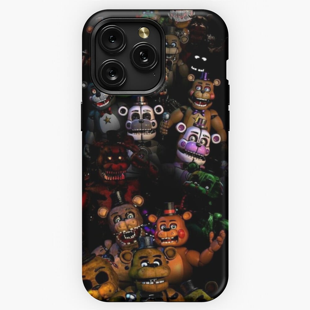 FNAF Security Breach Pop Art Kids Pattern iPhone Case 17 to 11 Pro Max ...