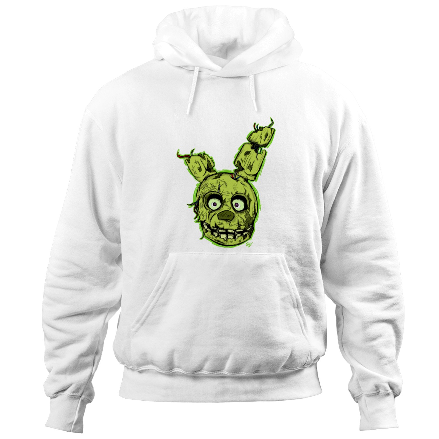 FNAF - Springtrap Unisex Cotton Hoodie - Walmart.com