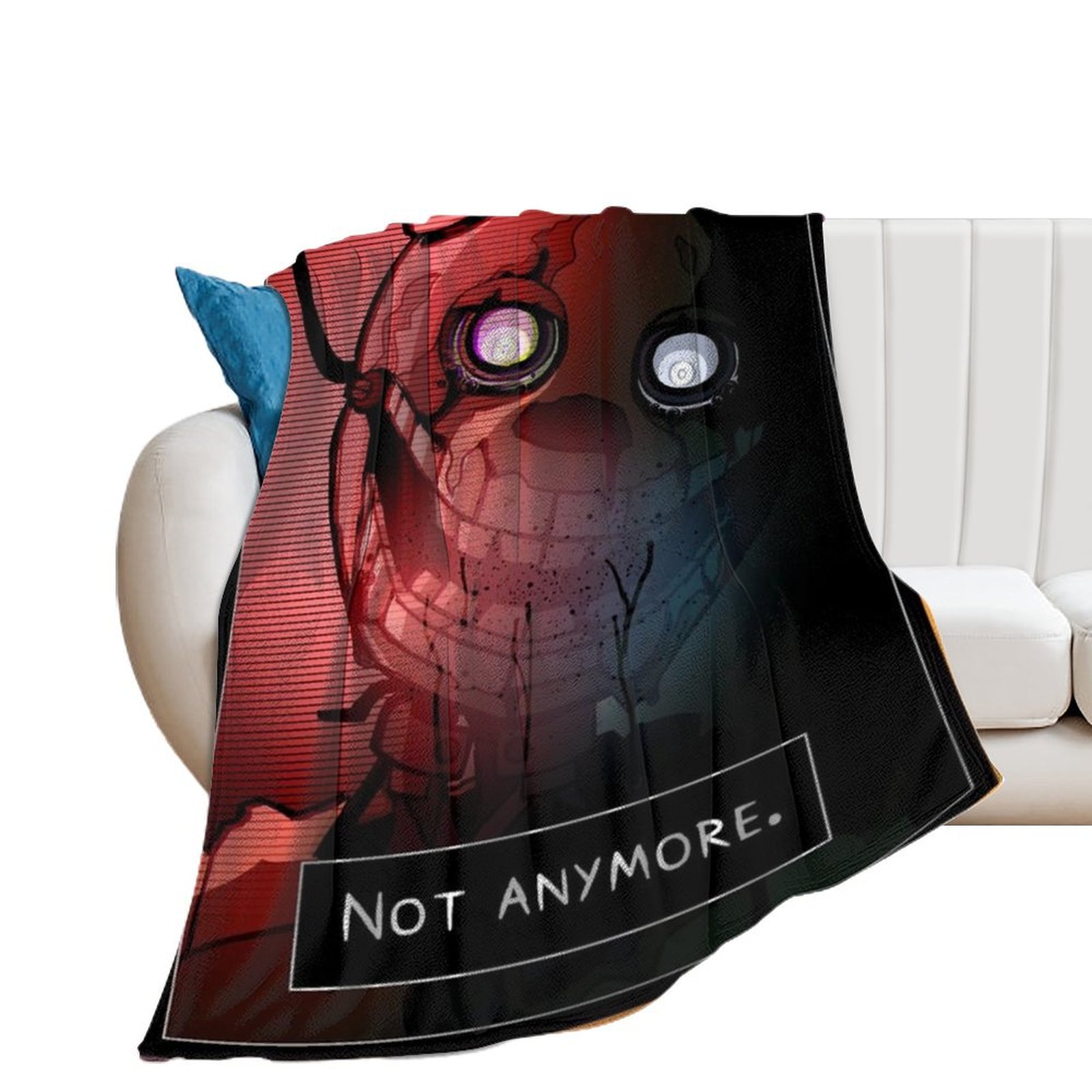 FNAF Throw Blanket Five Nights at Freddy Cute Flannel for Boys Girls ...