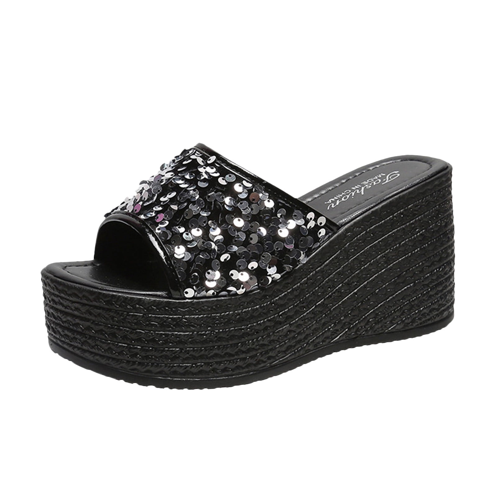 FNFYFH Platform Sandals for Women - Platform Wedges Sandals - Womens ...