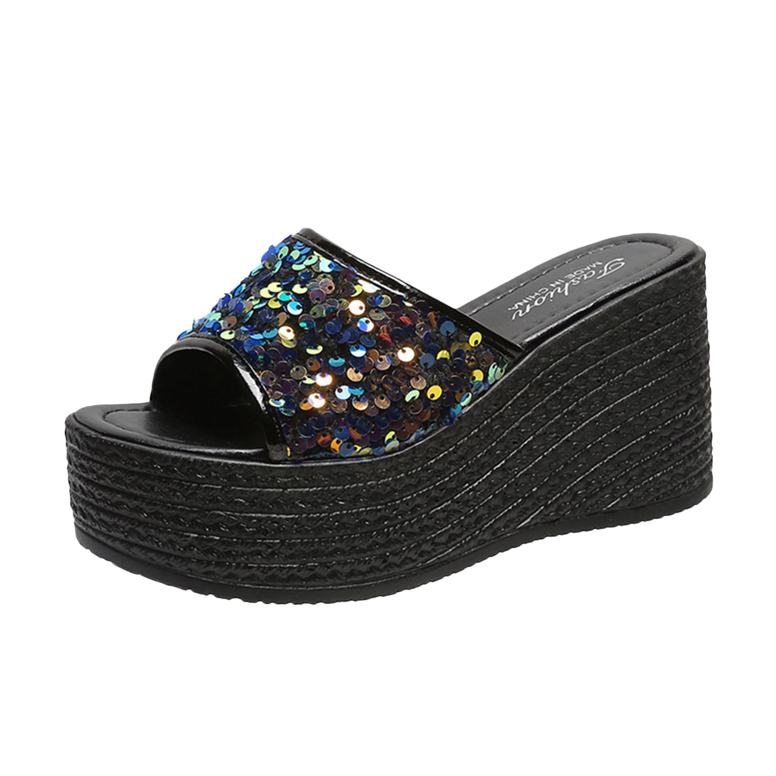 FNFYFH Platform Sandals for Women - Platform Wedges Sandals - Womens ...