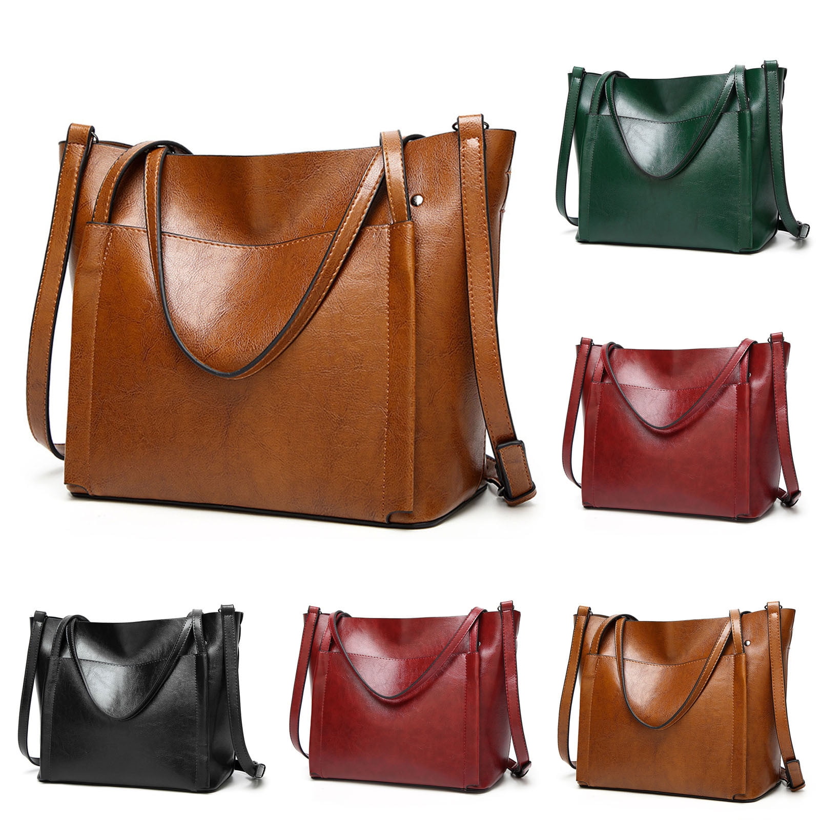 FNFYFH Tote Bag for Women Large Pu Tote,Women's Purse Shoulder Bags ...