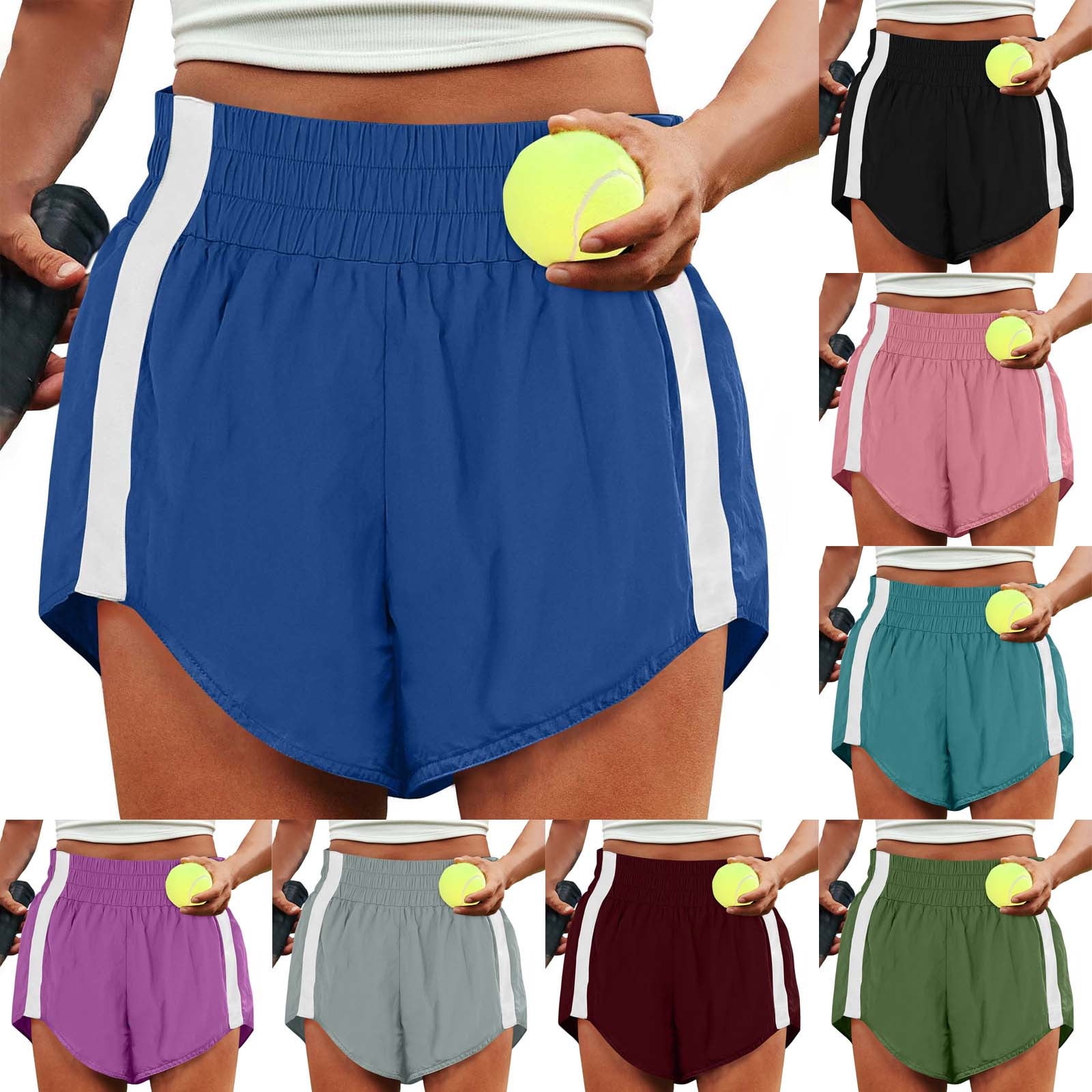 FNFYFH Walmart Weekend Deals Workout Shorts for Women Elastic High ...