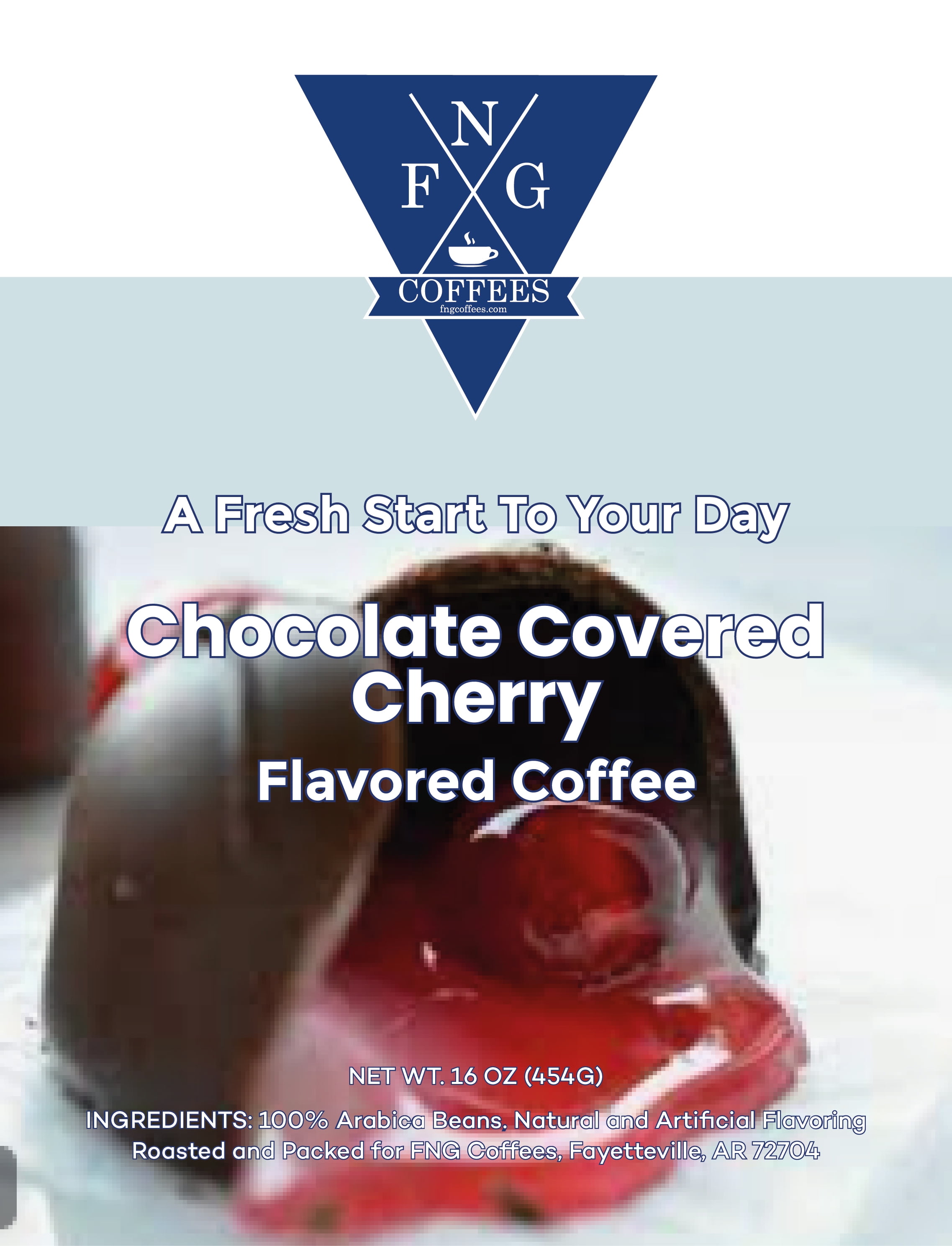 FNG Coffees- Chocolate Covered Cherry Flavored Coffee- Ground - Walmart.com