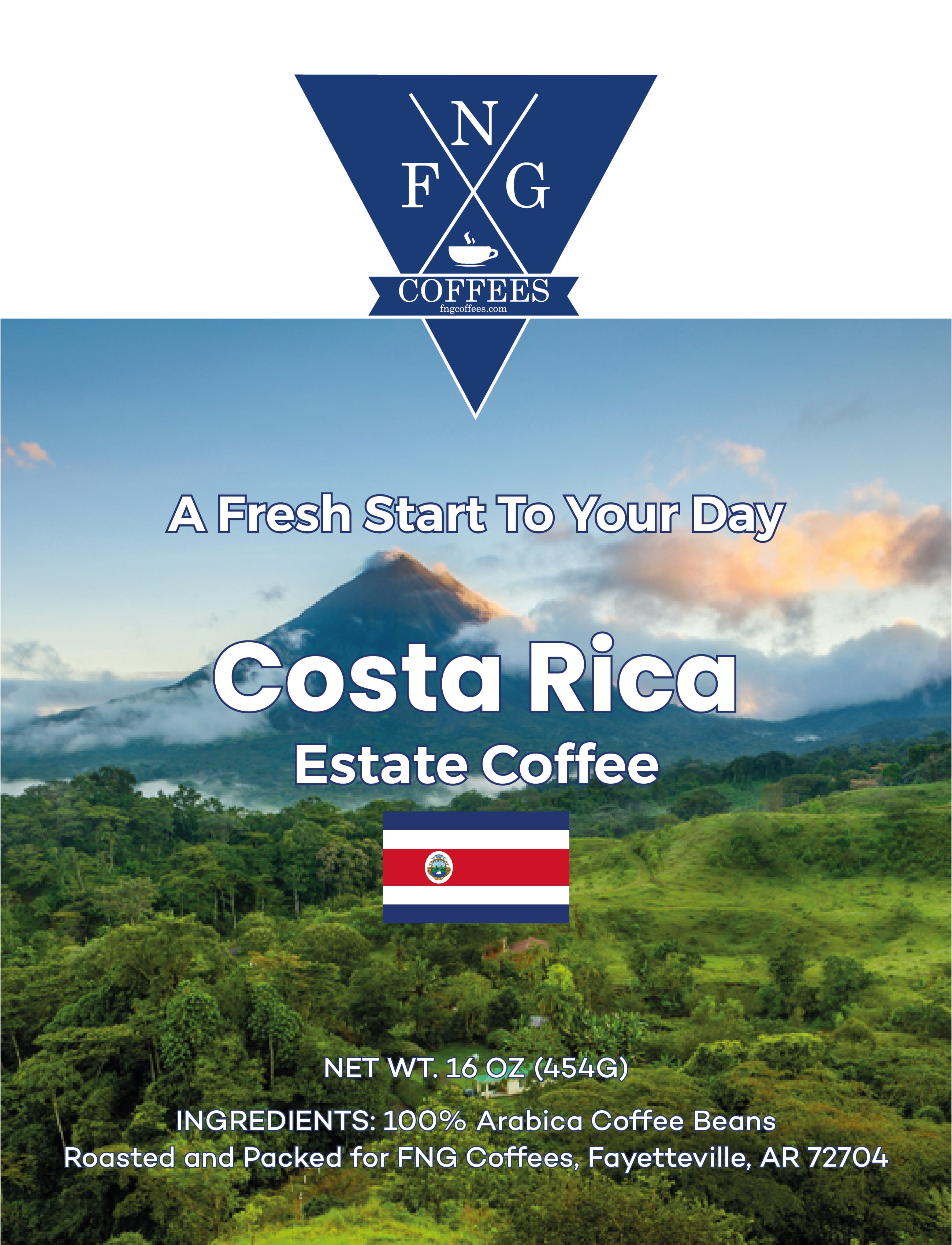 FNG Coffees- Costa Rica Estate Coffee- Ground - Walmart.com