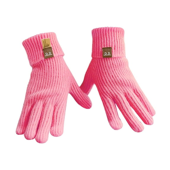 FNGZ 1* Women's Winter Gloves, Versatile Solid Color, Long, Thick, Warm ...