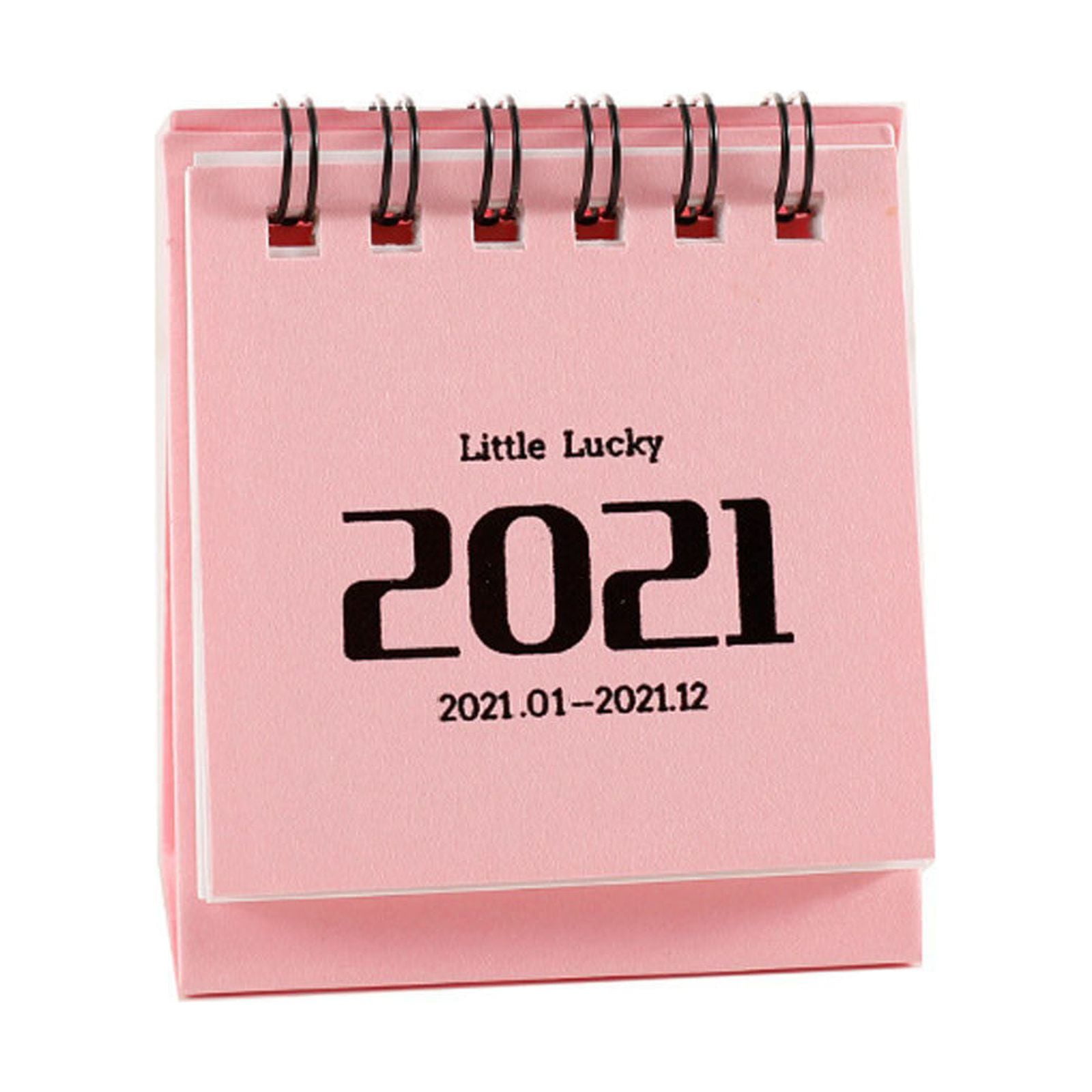 FNGZ Calendar Clearance Promo 2023 Mini Desk Calendar Stand Up Flip ...