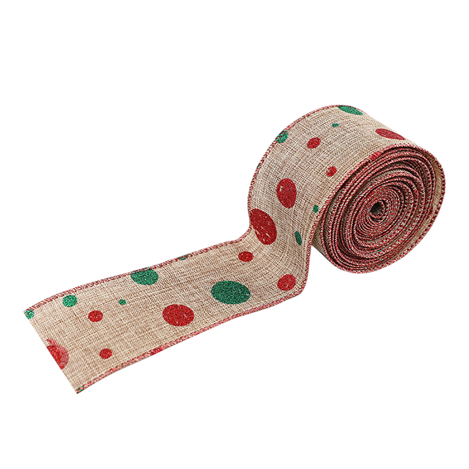 FNGZ Desktop Ornament the Webbing Christmas Wired Edge Ribbons ...