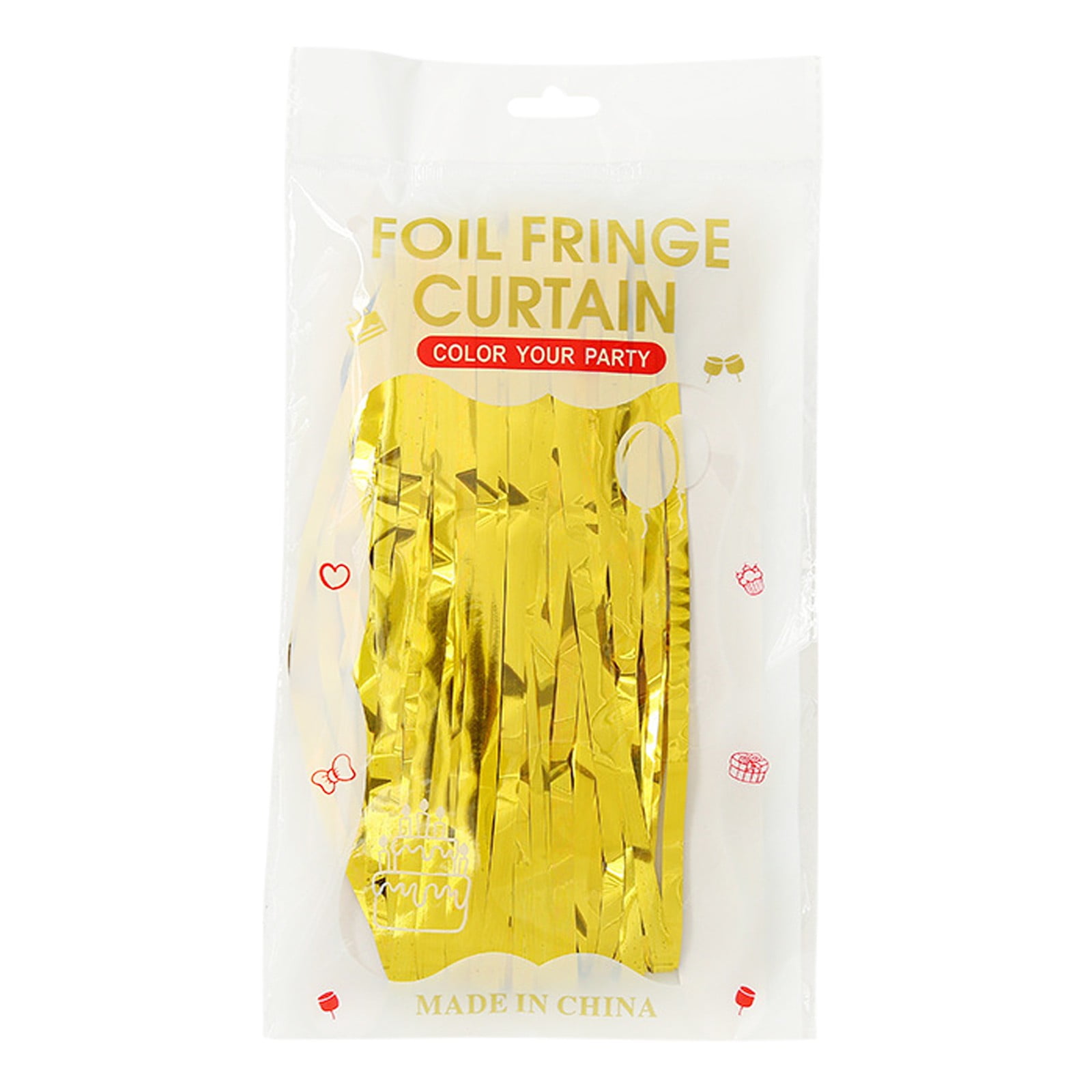 FNGZ Event & Party Clearance Promo Foil Curtains Shimmer Curtain for ...
