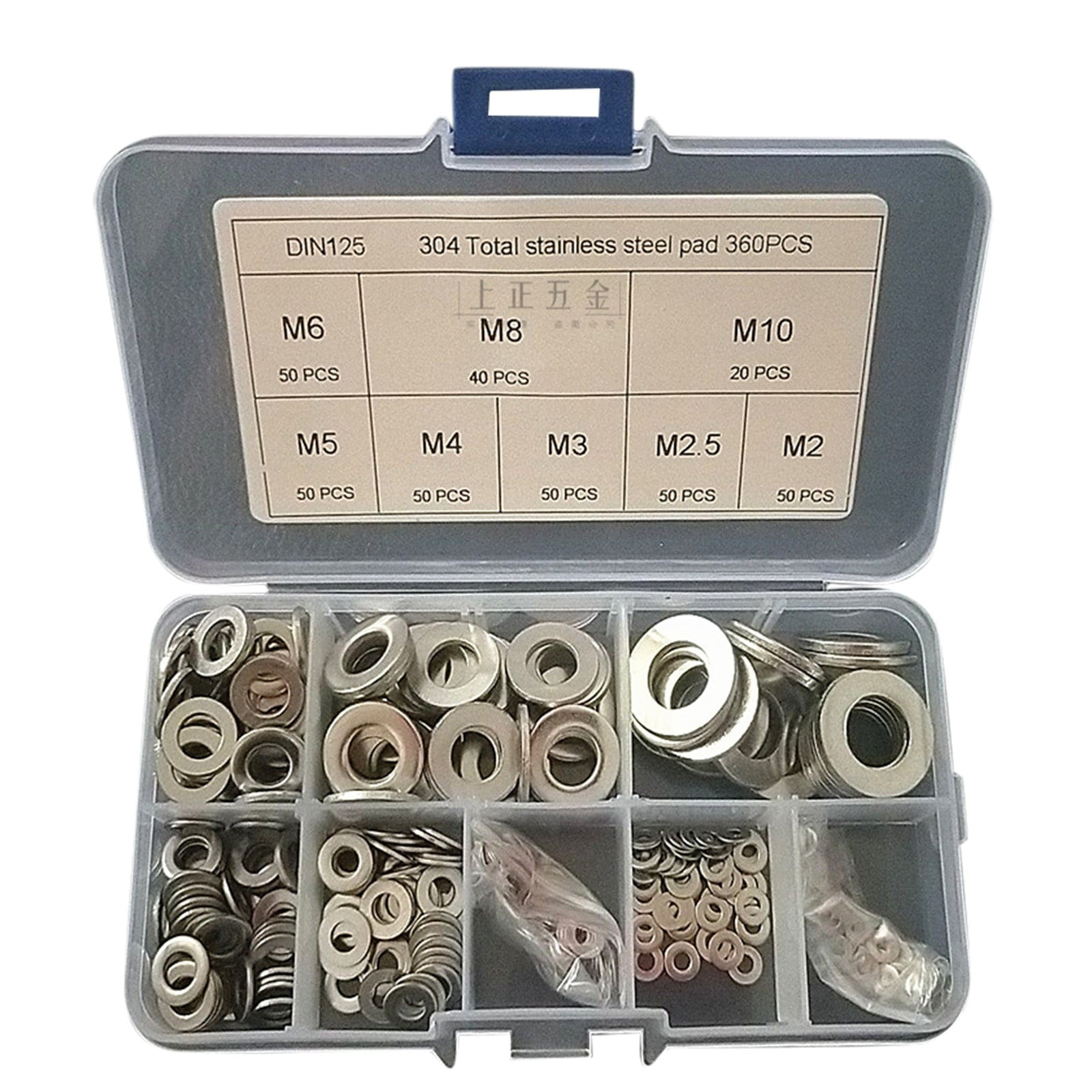 FNGZ Flt Wshers Clearance Steel Ring Washers Kit Metal Kit Flat Washers ...