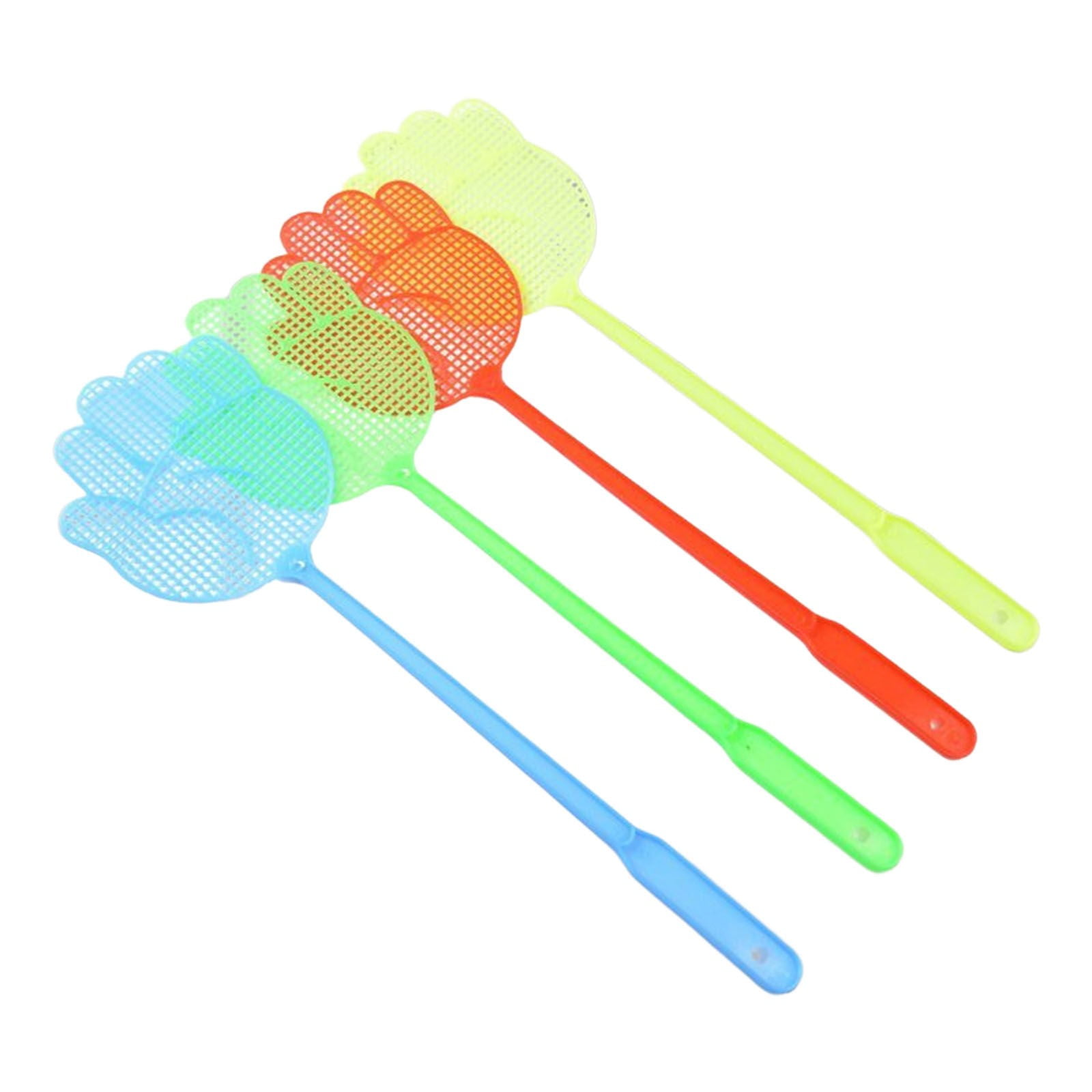 FNGZ Gardening Supplies, 4 Pack Fly Swatters Multi Colors Manual ...