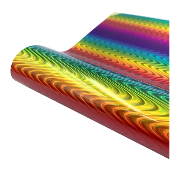 FNGZ Heat Transfer Vinyl Clearance Rainbow for Adhesive Roll Self Vinyl ...