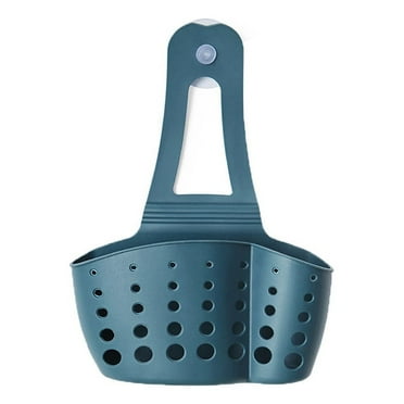 Wovilon Baskets Foldable Suction Cup Sink Hanging Basket Kitchen ...
