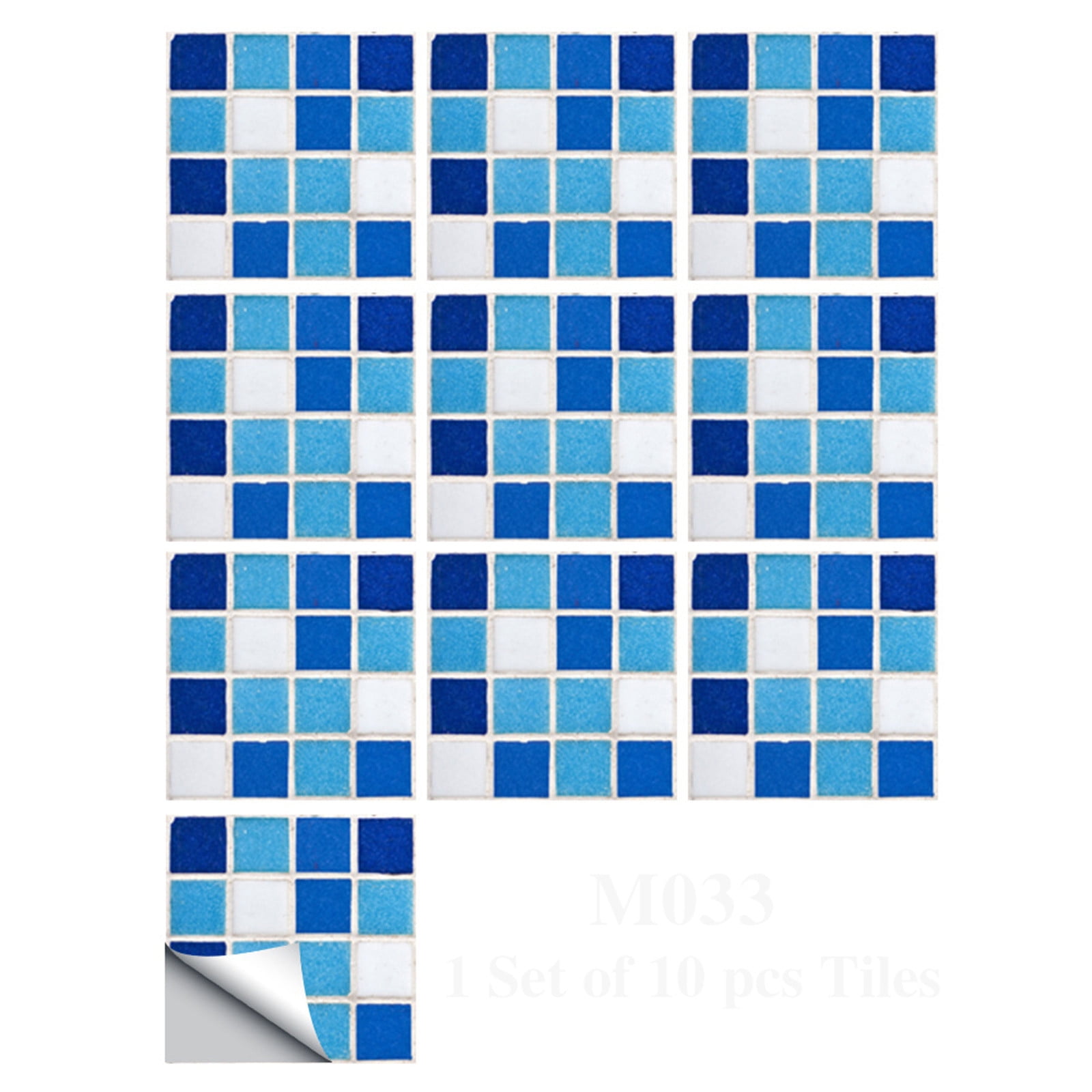 FNGZ Home Wall Stickers Clearance, 1Set 10Pc Self Adhesive Tile 3D Sticker Kitchen Bathroom Wall ...