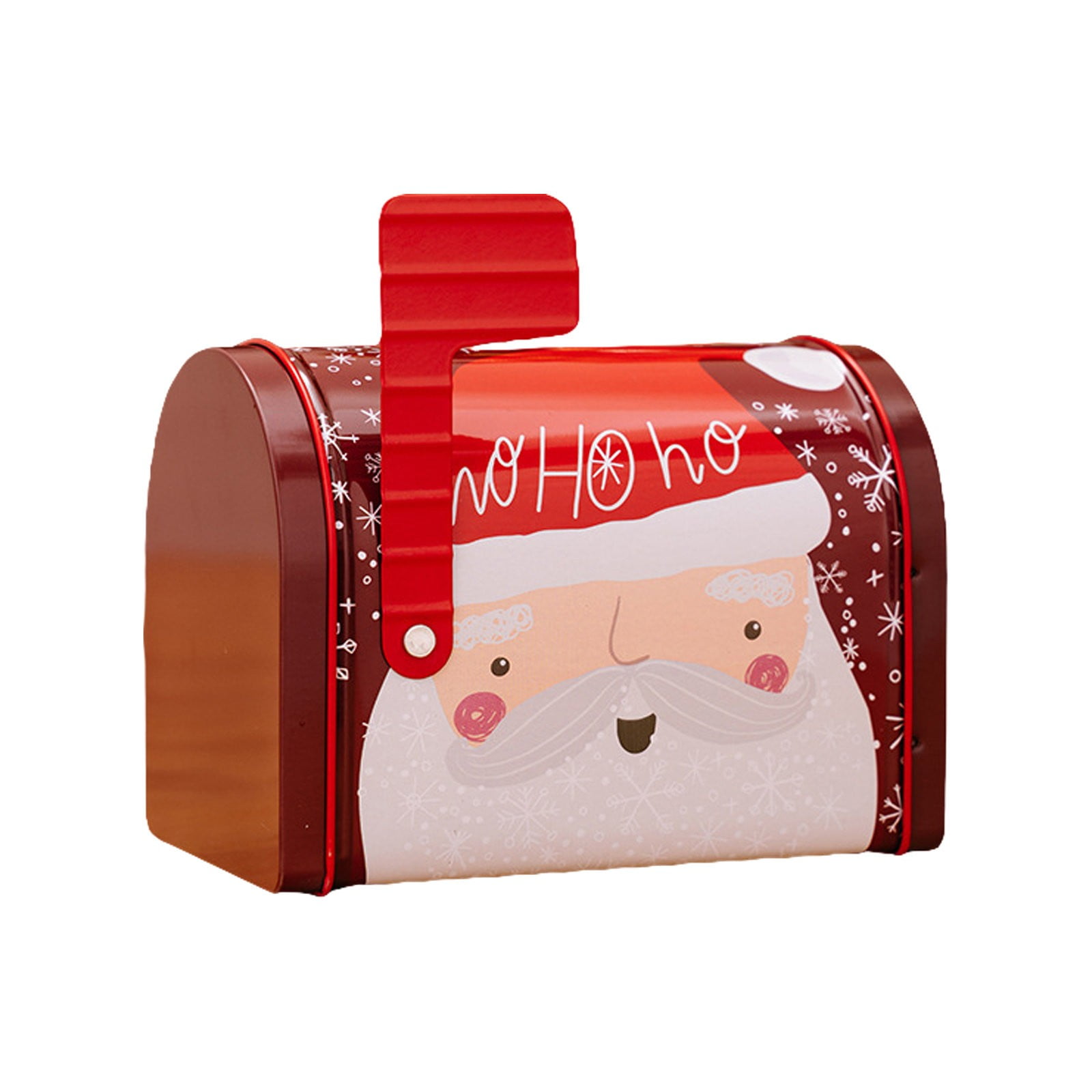 FNGZ Kitchen Supplies, Christmas Decoration Mailbox Tinplate Box Gift ...
