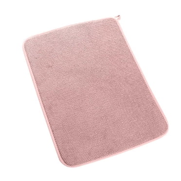 1 Microfiber Dish Drying Mat Absorbent Pad 40X48cm Quick Dry Kitchen ...